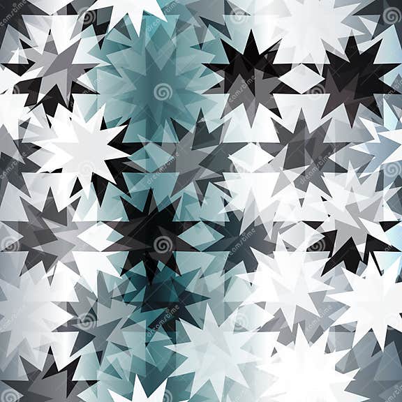 Geometric Pattern with Stars. Abstract Seamless Stars Background Stock ...