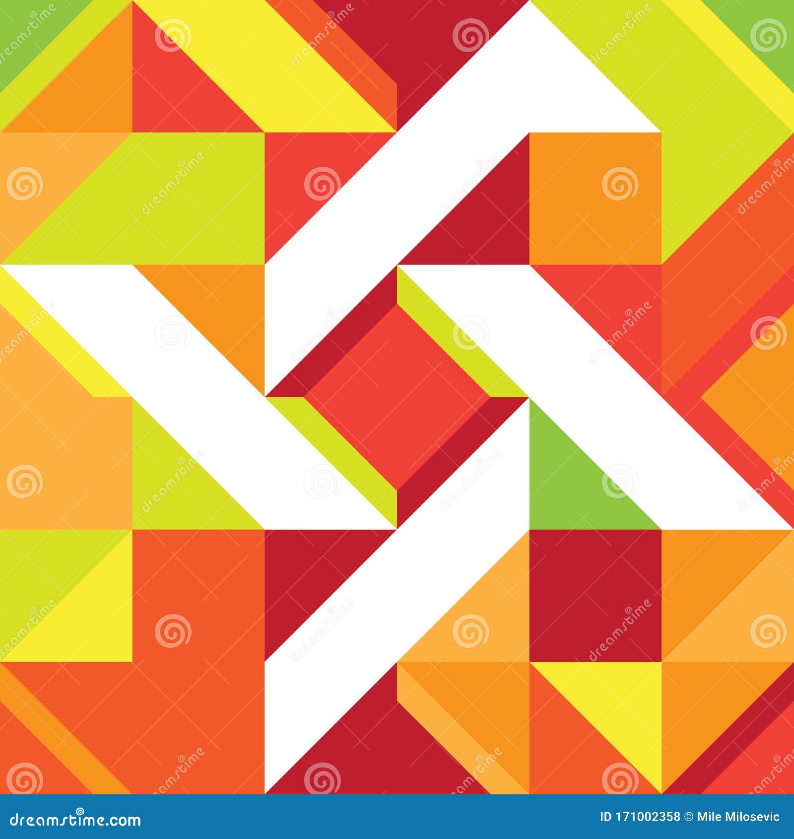 Geometric Pattern with Square. Abstract Seamless Square Background ...