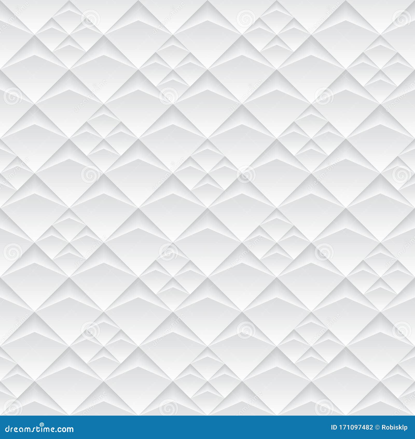 Seamless White Geometric Texture Banner Pattern Stock Vector ...
