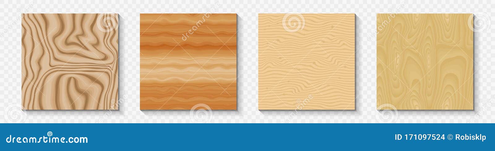 Seamless Wood Pattern Repeating Background Textures Stock Vector ...