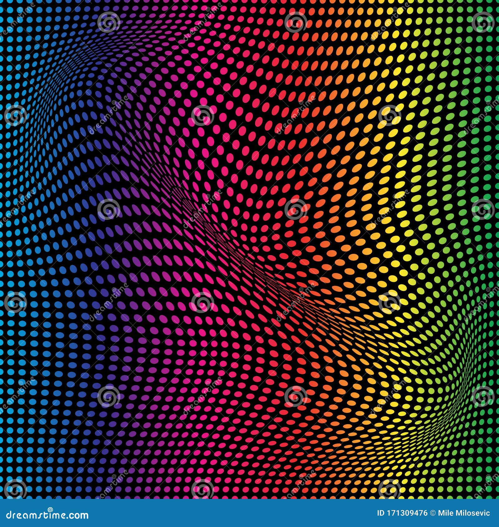 Abstract Modern Dot of Mesh Cover Design with Copy Space of Text Stock ...