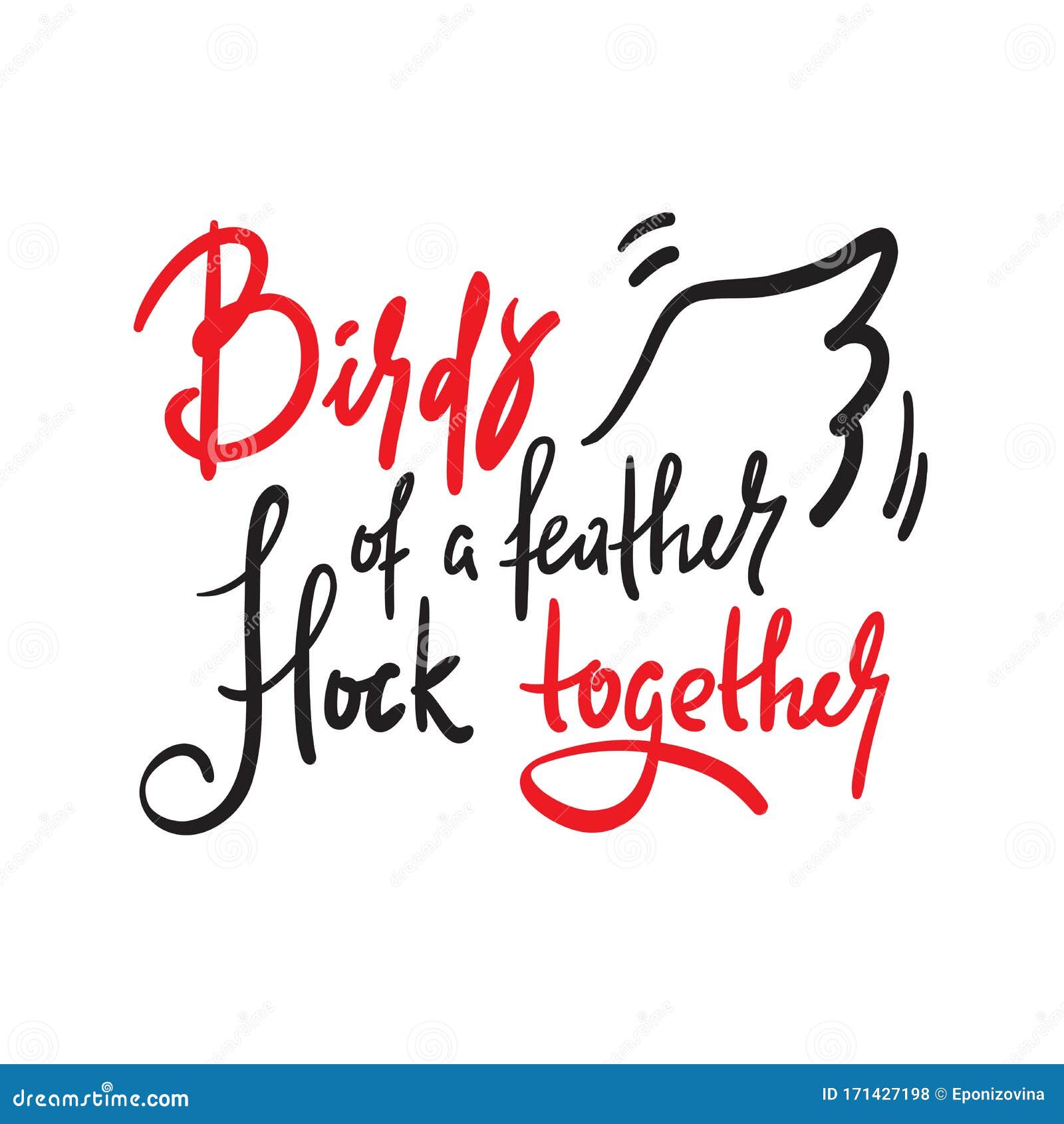 Flock Together Quote