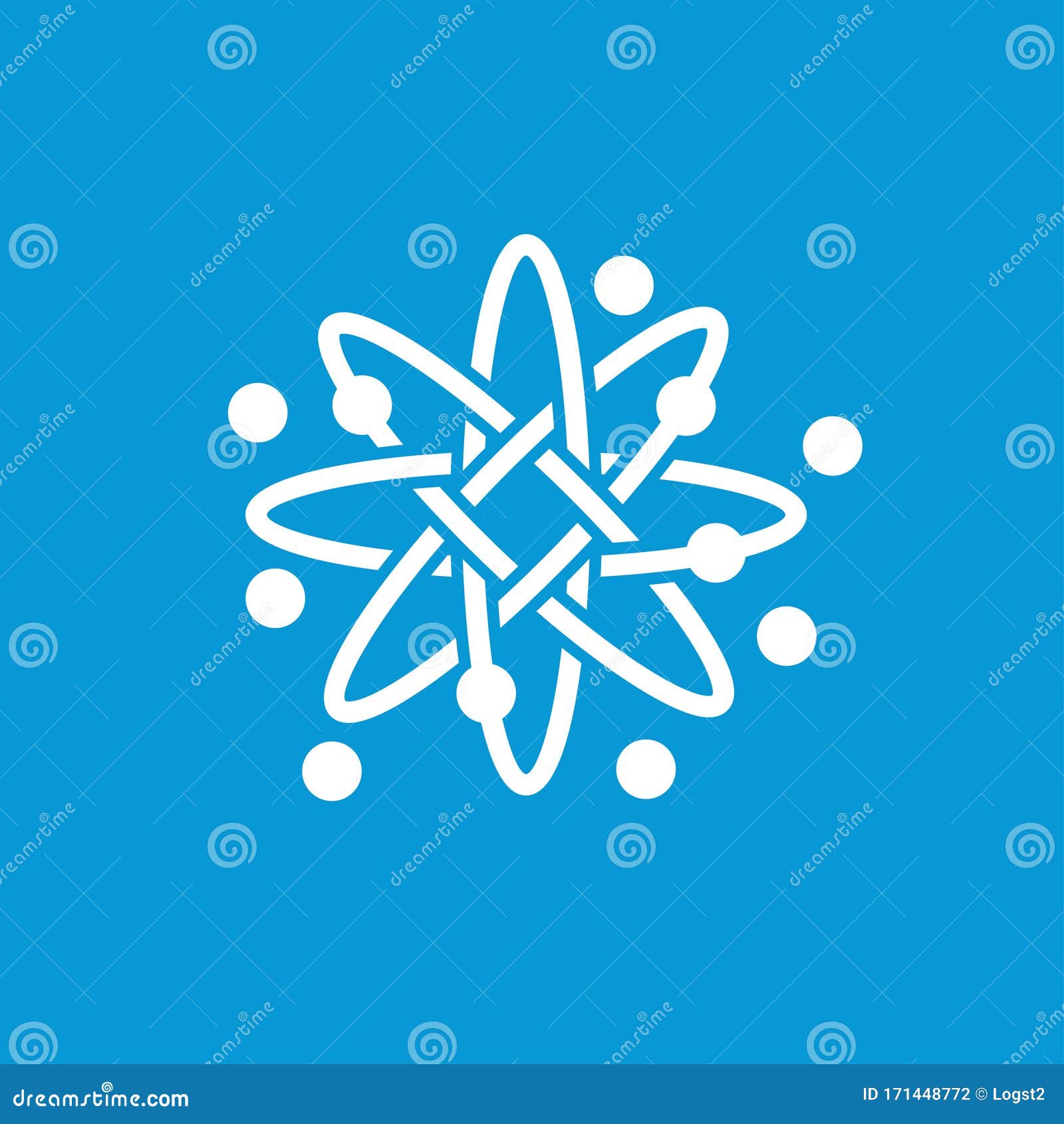 Physics Vector Logo. Physics Vector Icon. Science Logo Stock Vector ...
