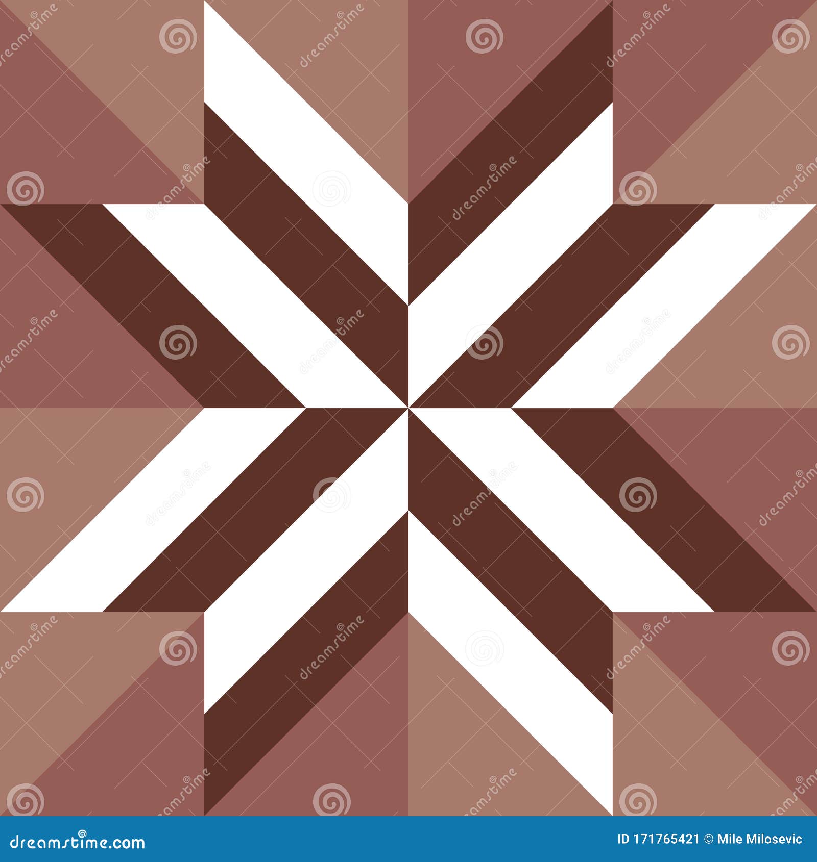 Geometric Pattern with Rectangle and Triangle. Abstract Seamless ...