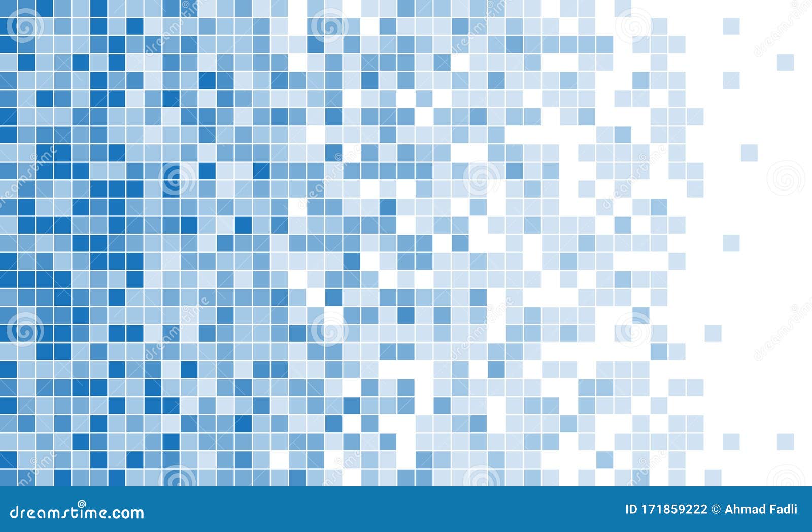 Abstract Blue Square Background. Stock Vector - Illustration of modern ...