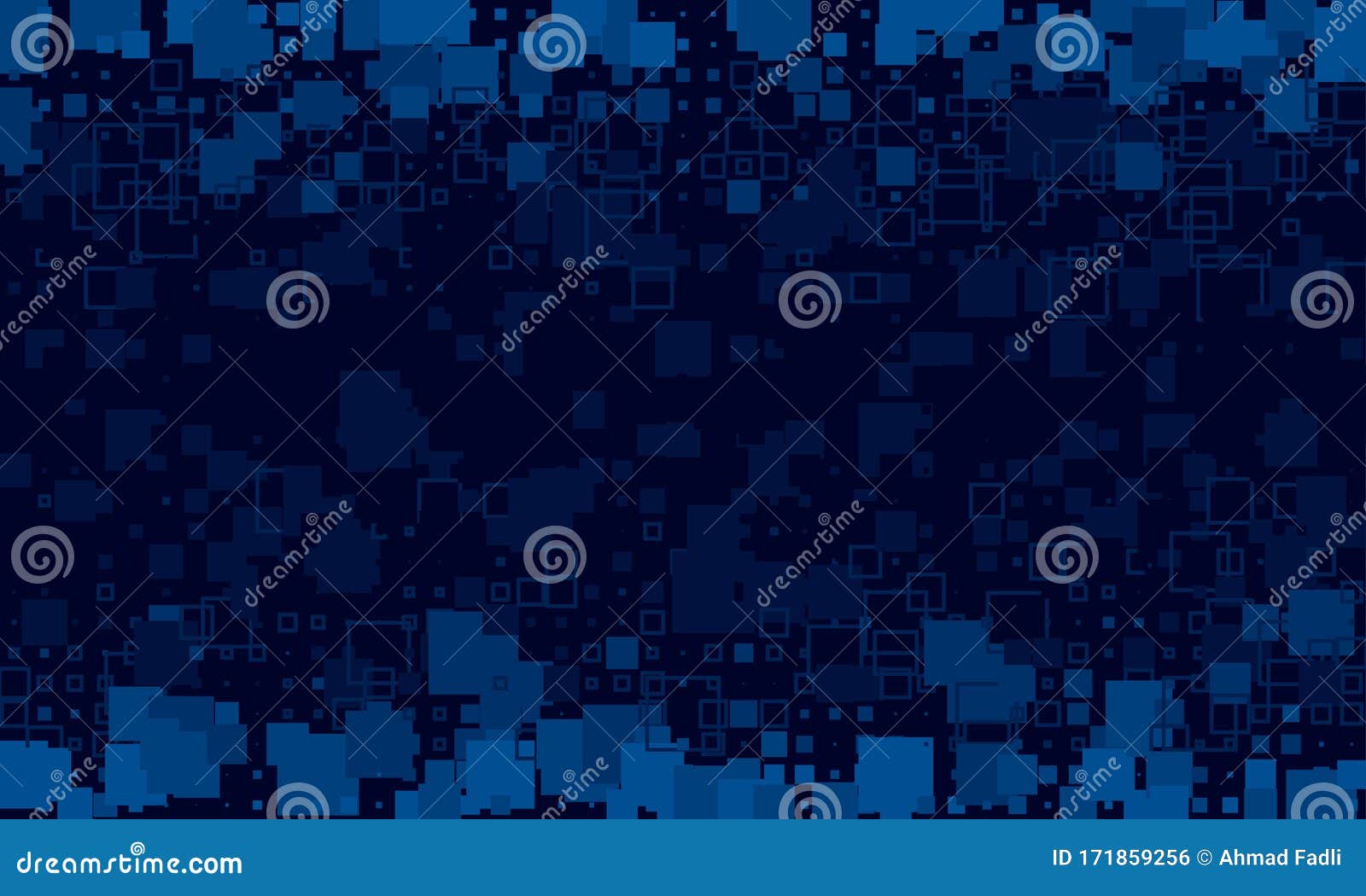 Abstract Blue Square Background. Stock Vector - Illustration of color ...