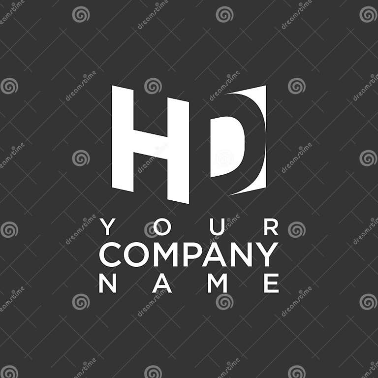 Amazing Design of HD Letters for a Logo with a Strong Character Stock ...