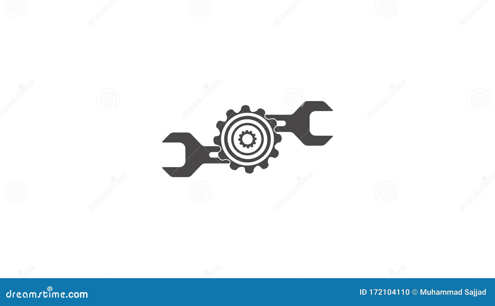 Wrench Gear , Settings Icon , Repairing Symbol , Mechanic Logo Stock ...