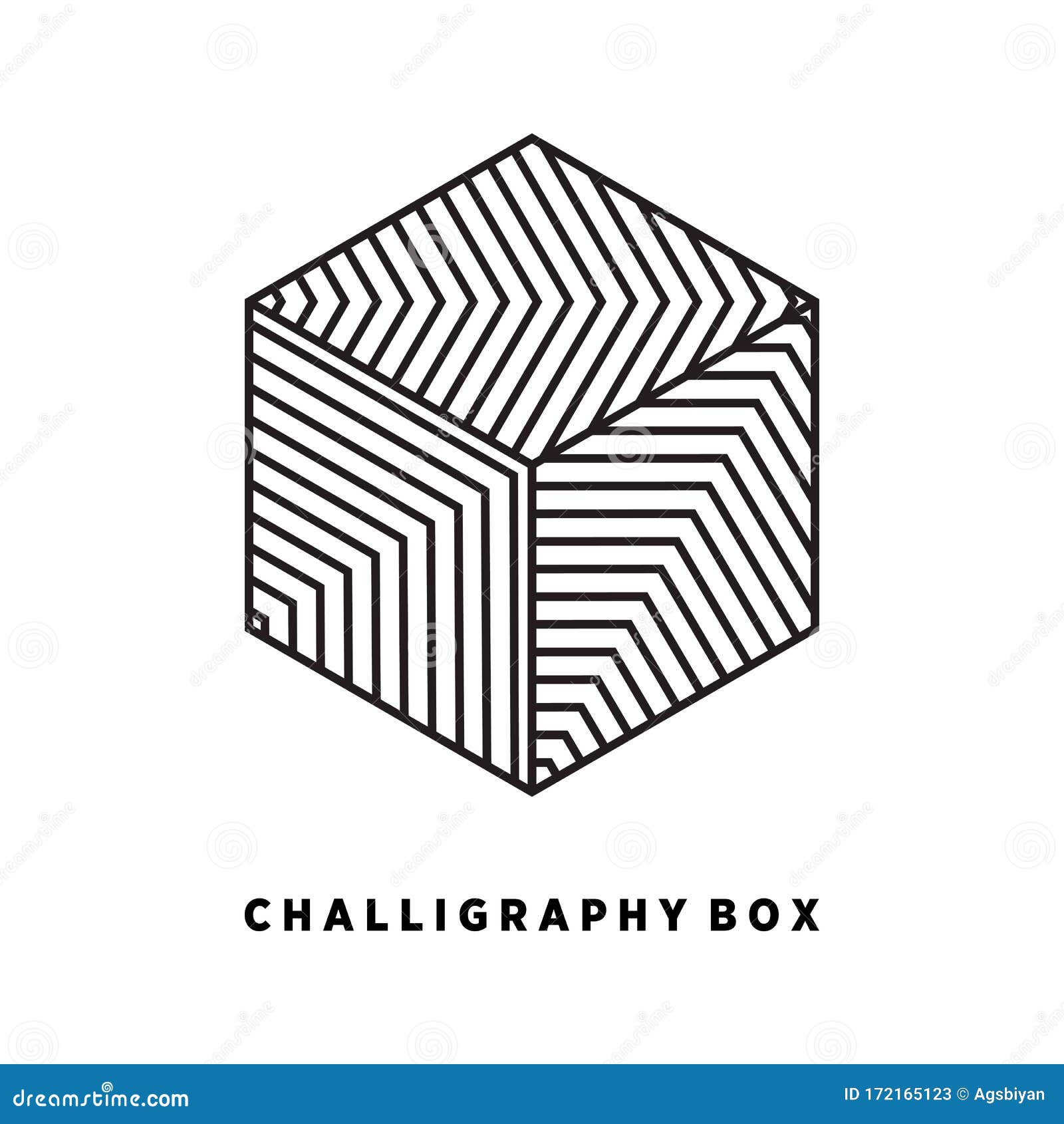 Designs or Vectors that Have a Box Shape with Lines Inside and Can Also ...