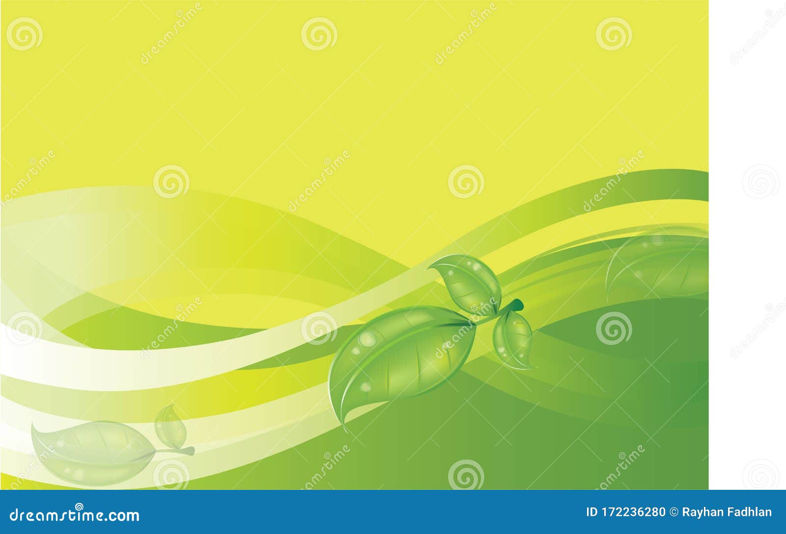 Natural Factor Background is Green Stock Vector - Illustration of blur ...