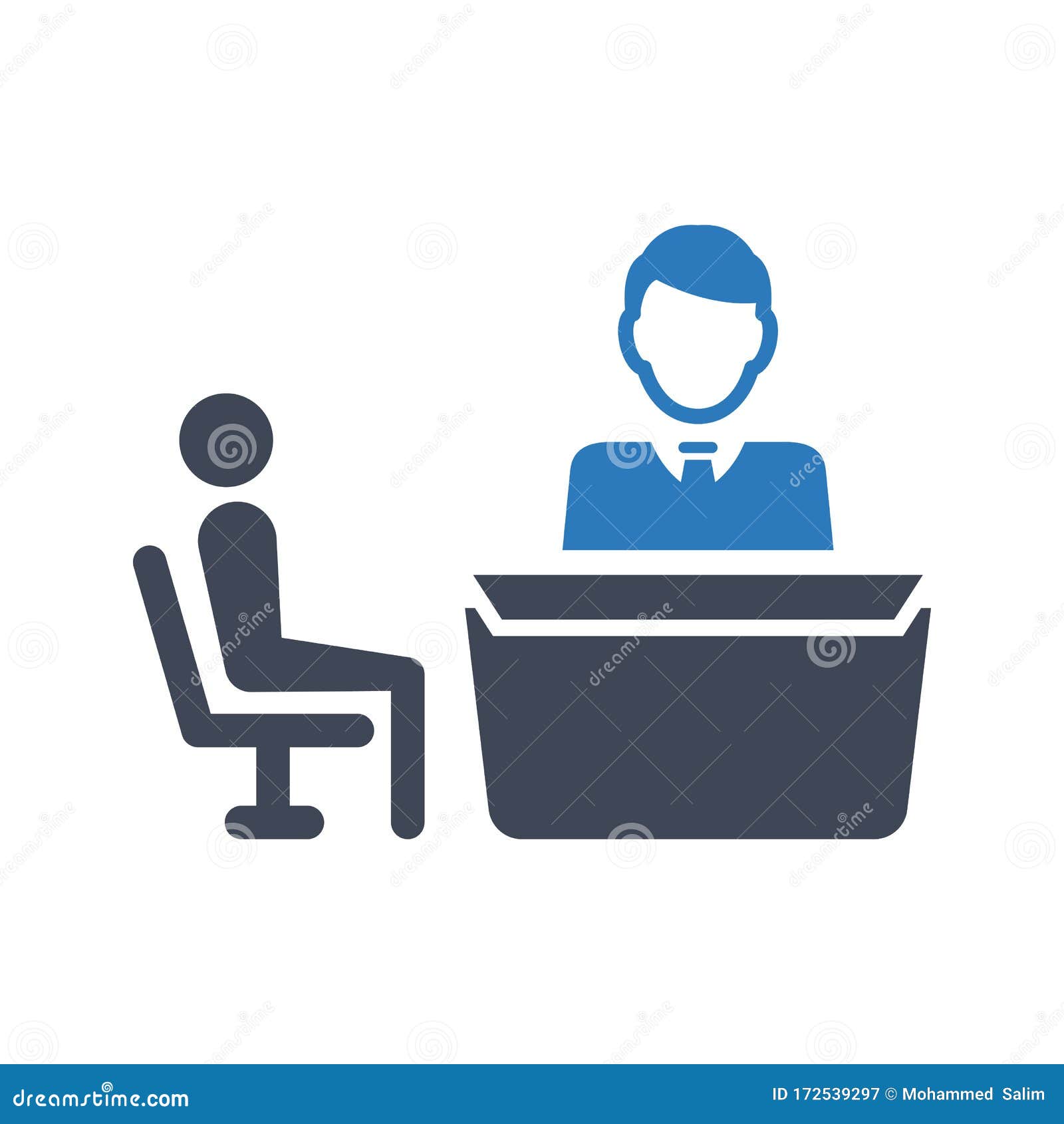 Business Consultant Icon. Vector Designs Stock Vector - Illustration of ...