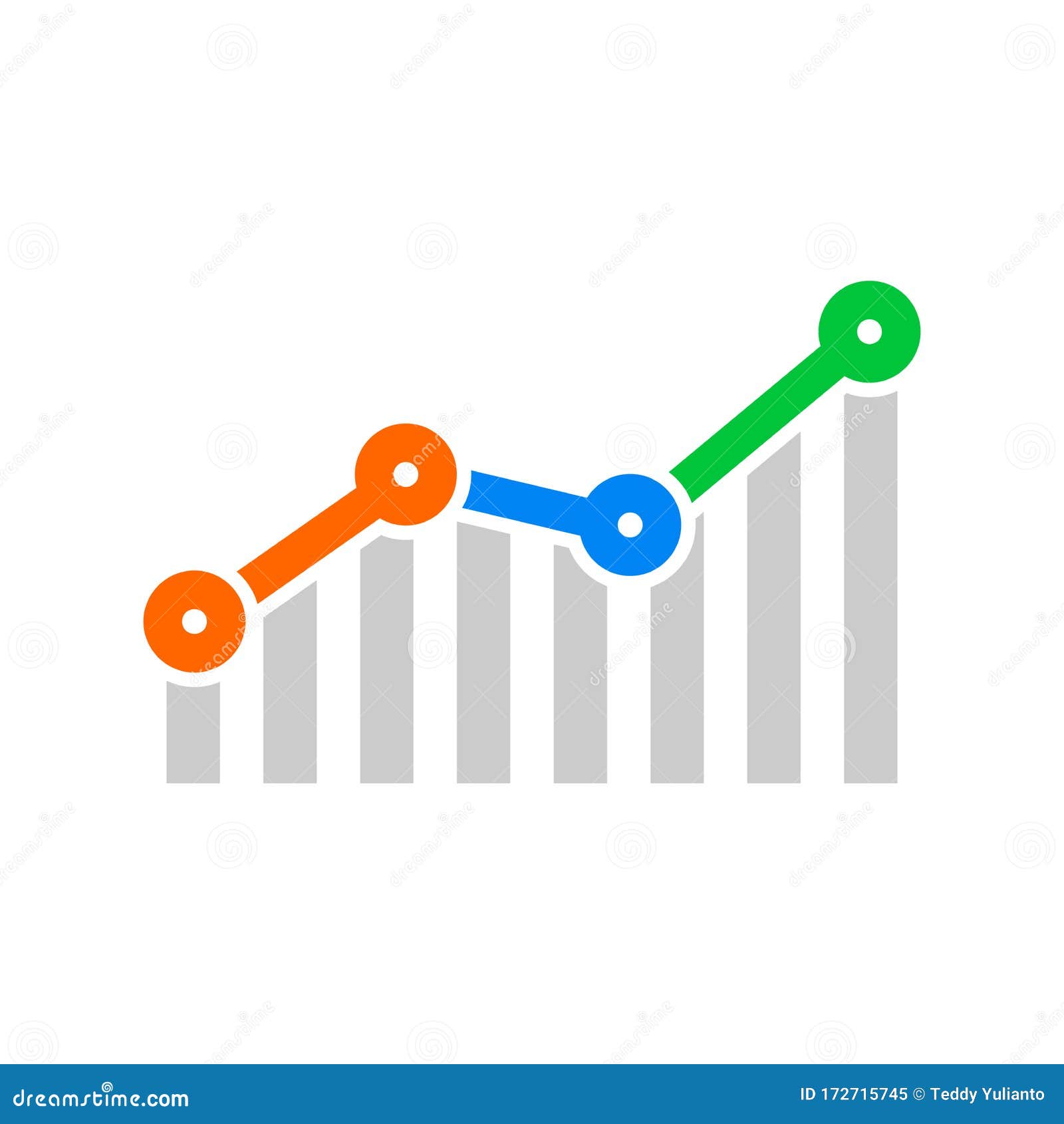 Simple and Strong Financial Company Logo Stock Vector - Illustration of ...