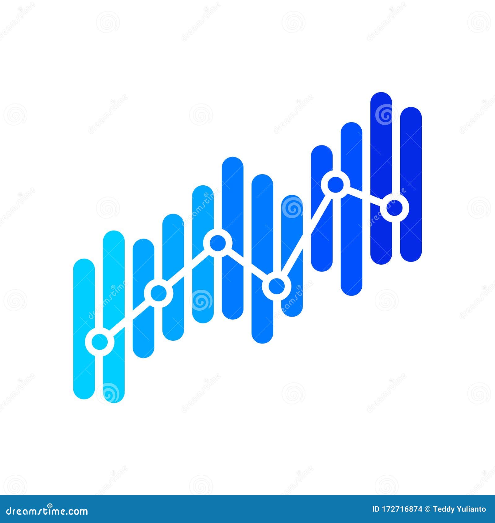 Simple and Strong Financial Company Logo Stock Vector - Illustration of ...