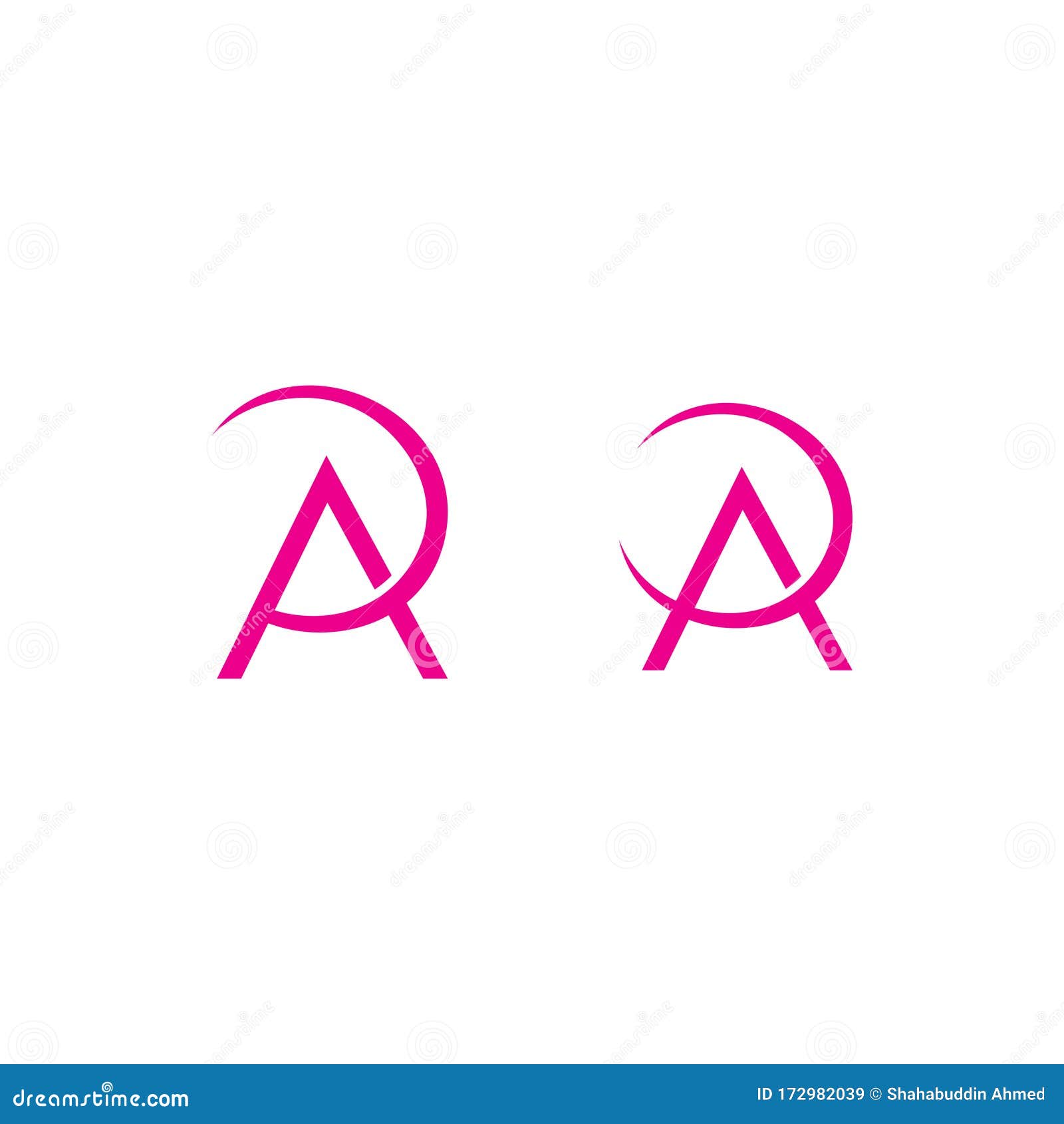 Abstract Letter a Logo. Letter a Icon Stock Vector - Illustration of ...