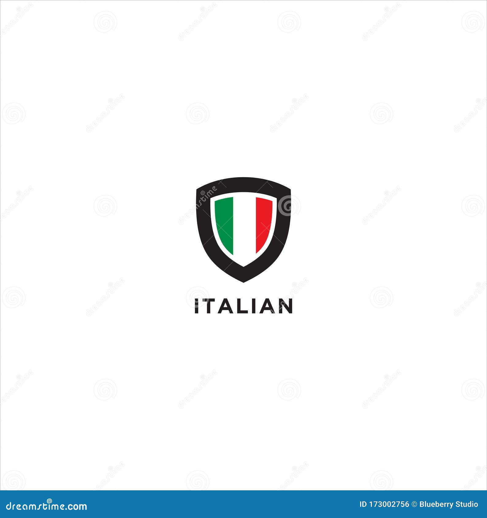 Italy Logo Desogn. Shield Italy Logo Design Vector .Made In Italy Logo ...