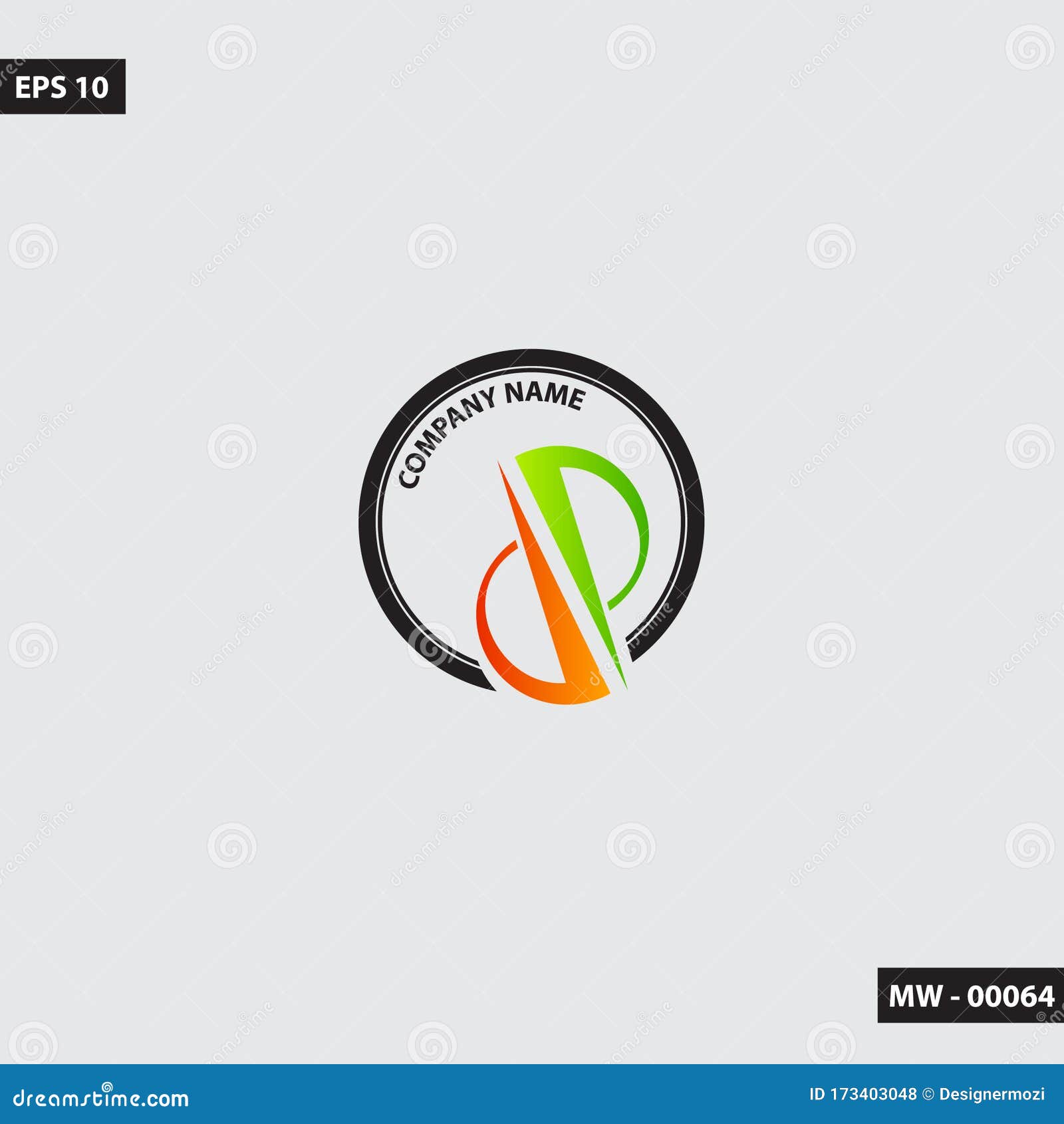 Creative company logo stock illustration. Illustration of modern ...