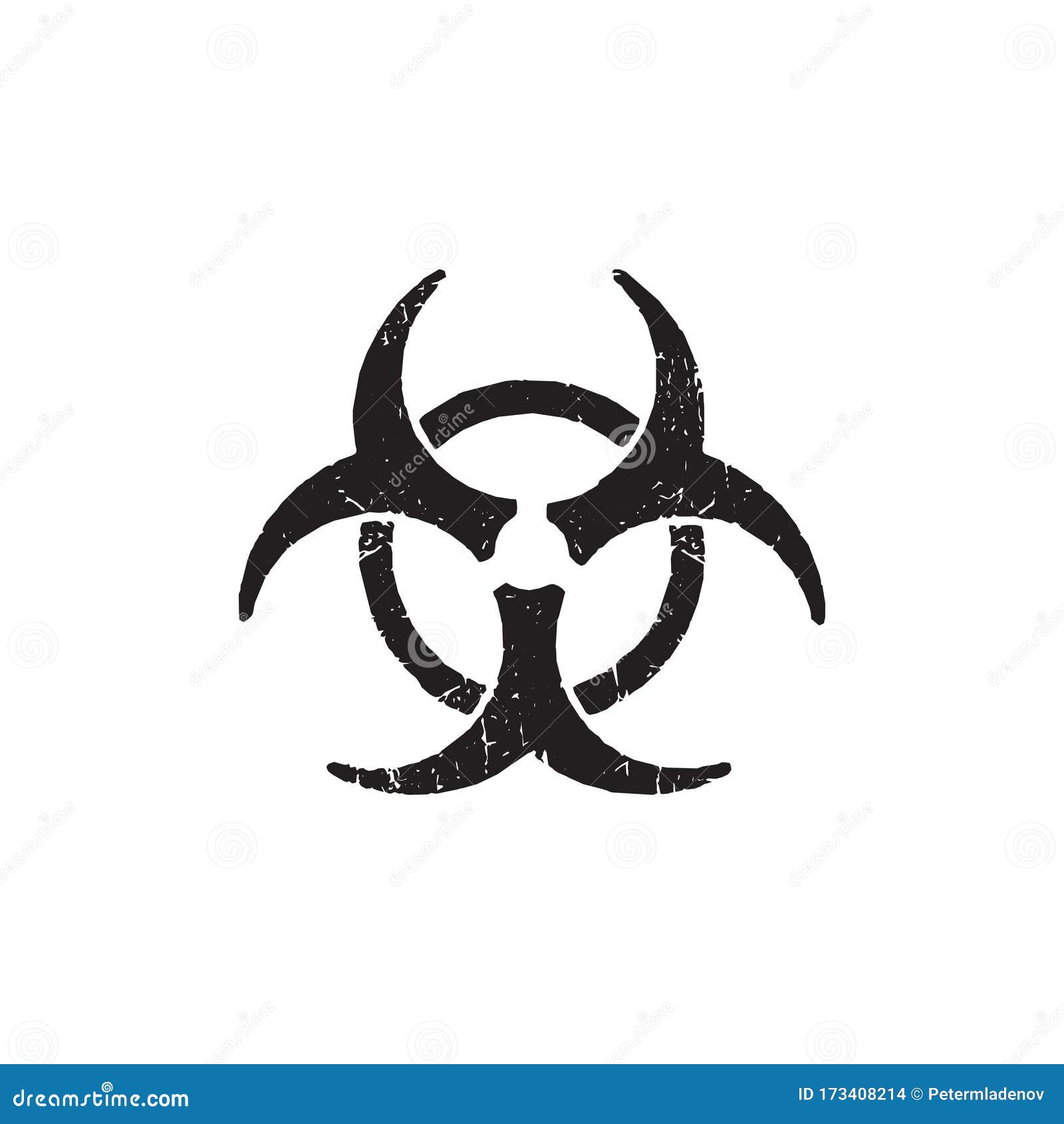 Radiation - Vector Illustration Design for Banner, T Shirt Graphics ...