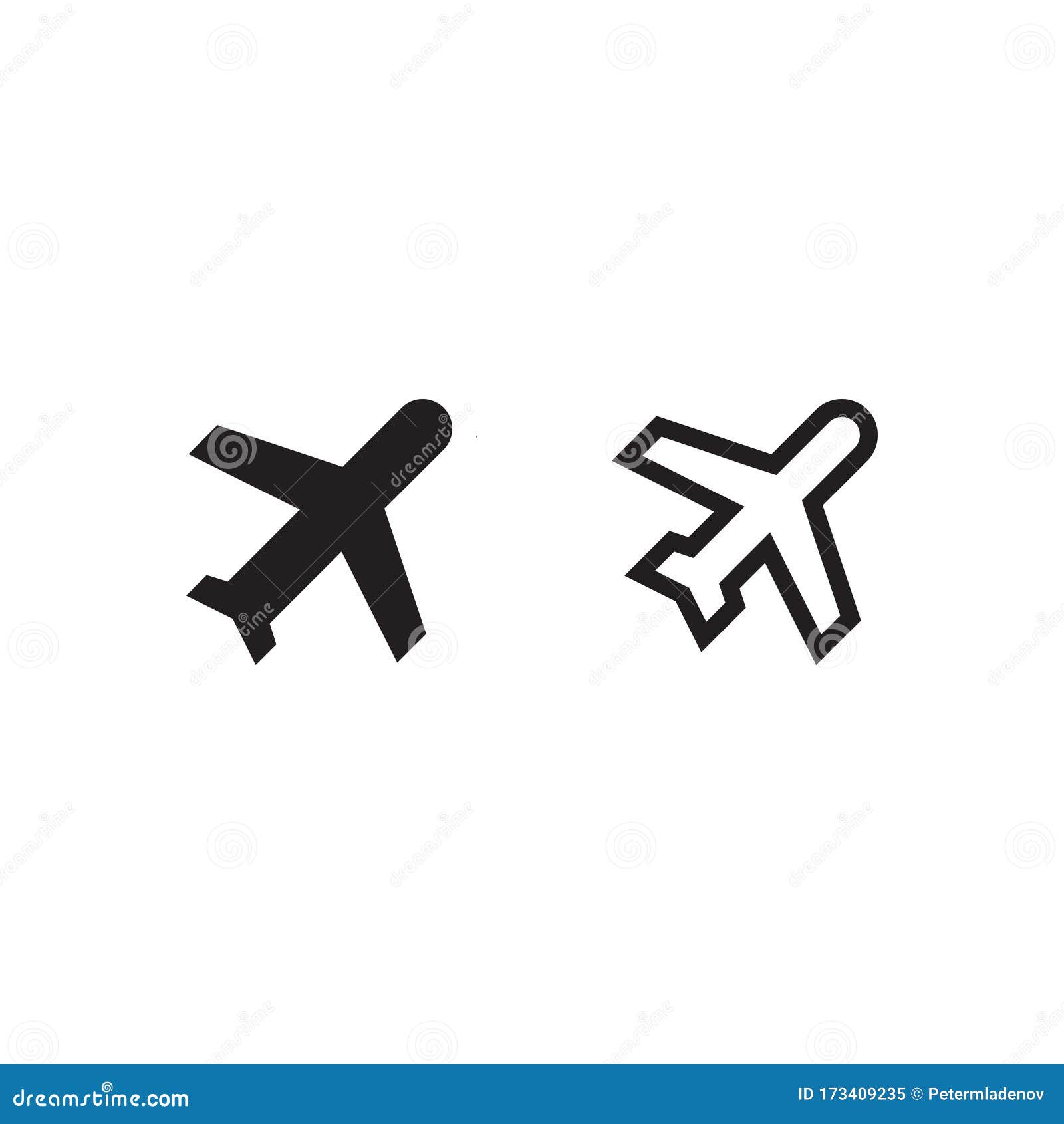 Simple Plane Outline