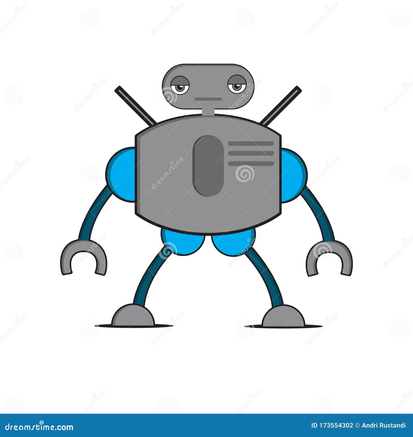 Cartoon Character stock vector. Illustration of future - 173554302