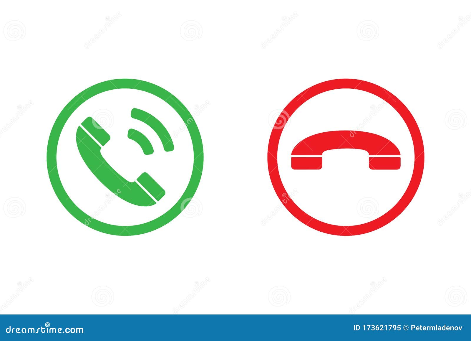 Accept Call Icon Modern Button For Web Or Appstore Design Black Symbol ...