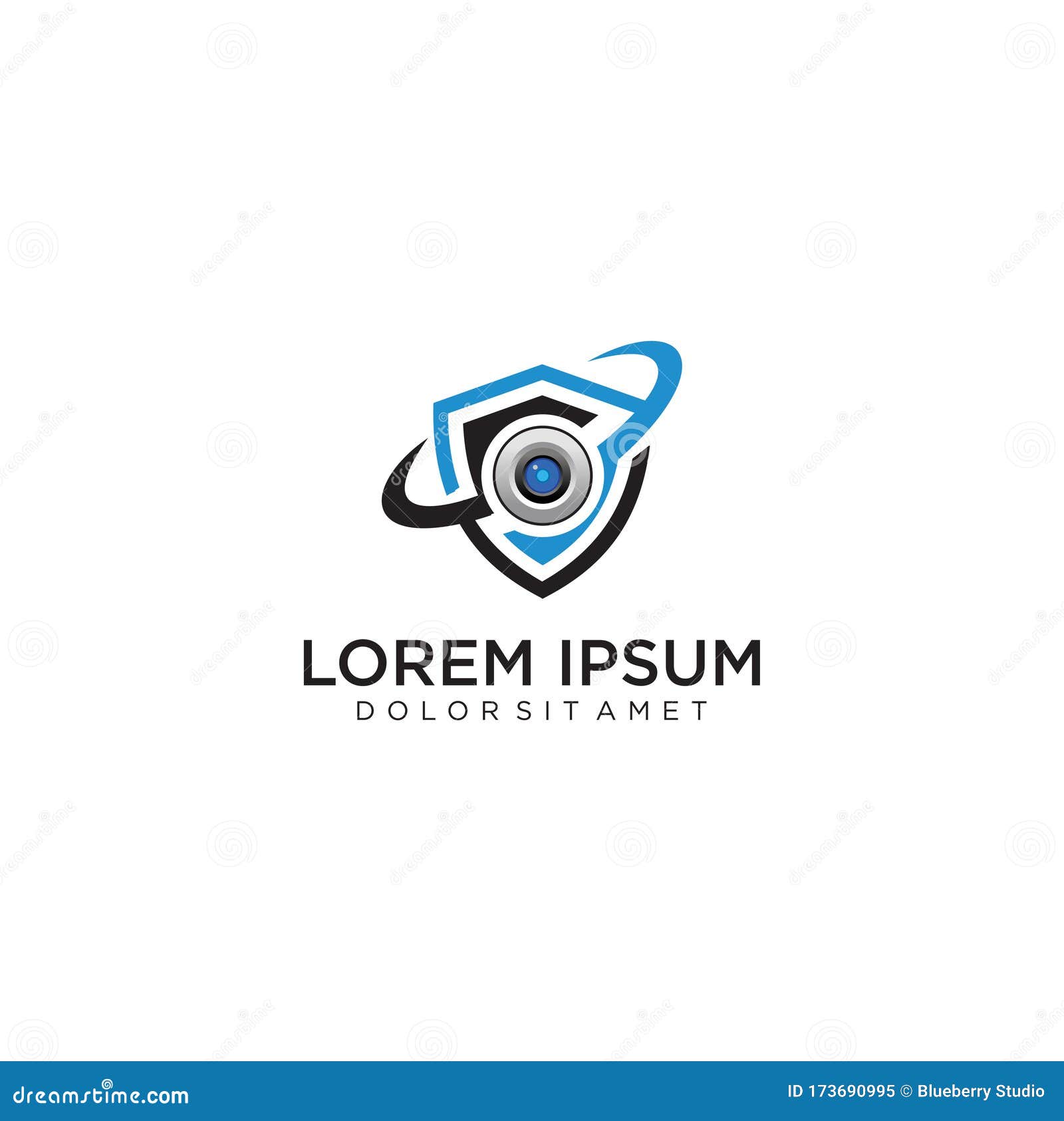 Shield Camera Logo Icon Design . Secure Cam Logo . Guard CCTV Logo ...