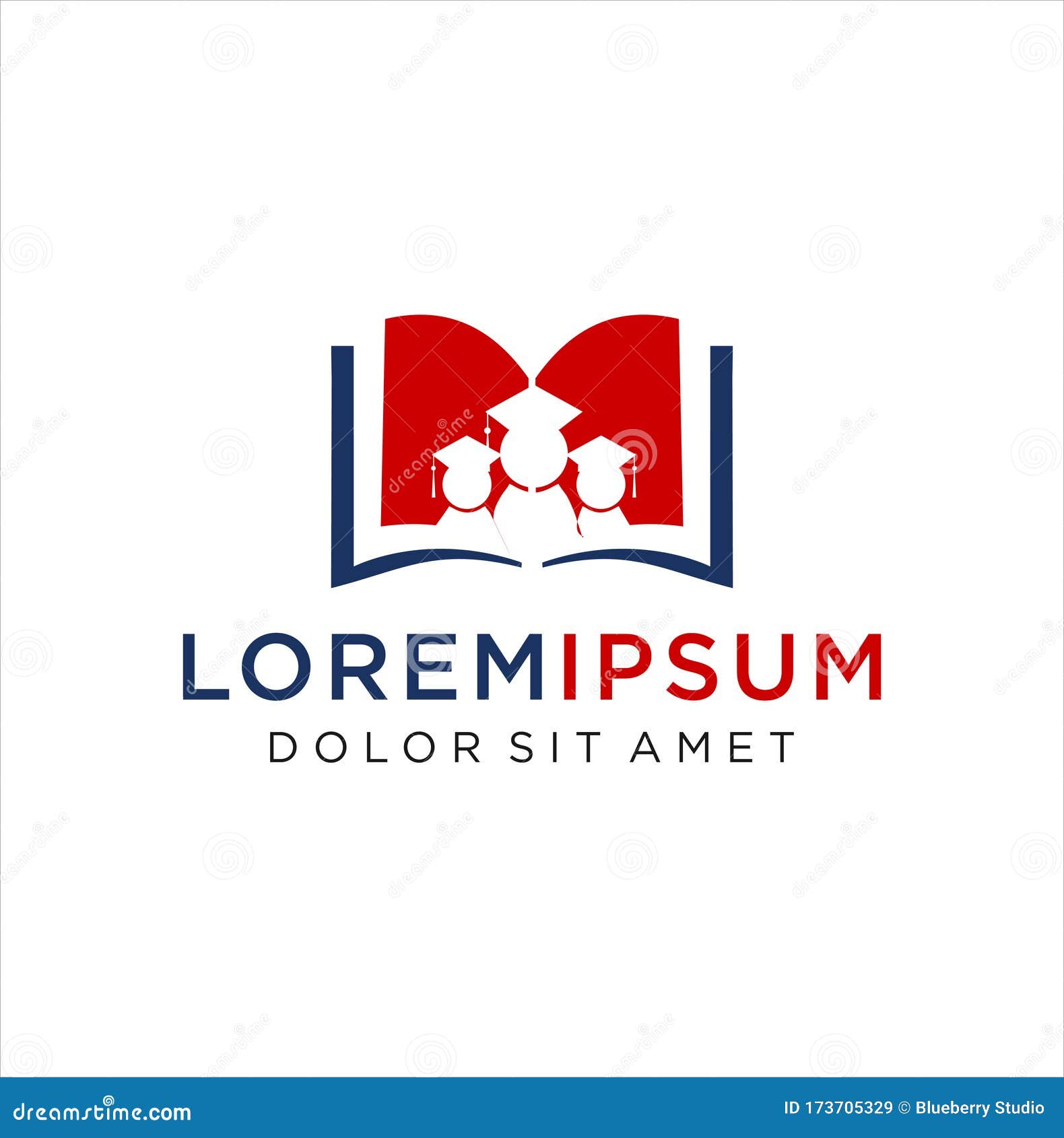 Book Reading People Education Logo Icon Design . Kids Club School Group ...