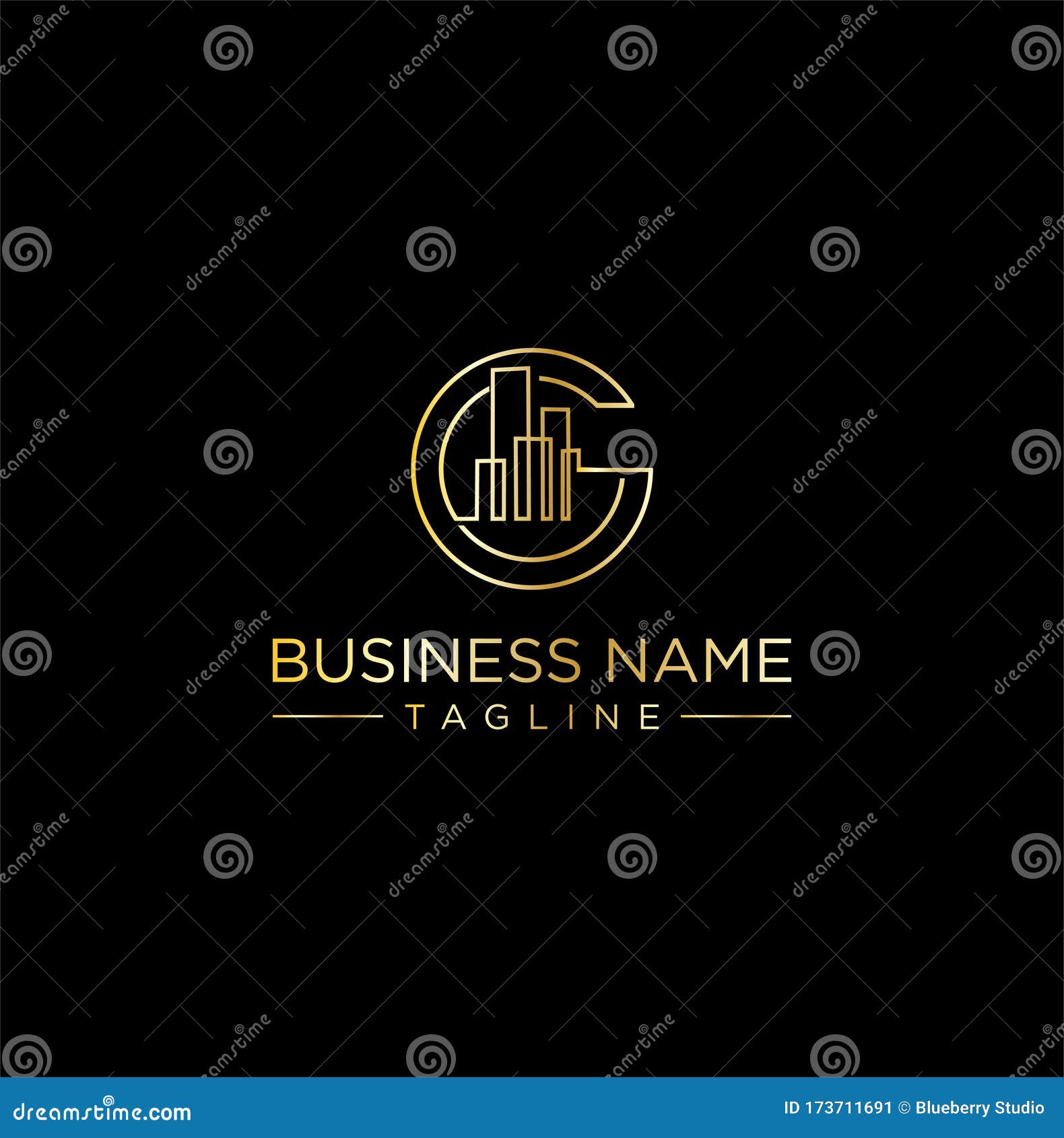 Letter C Building Logo Icon Design / Real Estate Logo Luxury Building ...