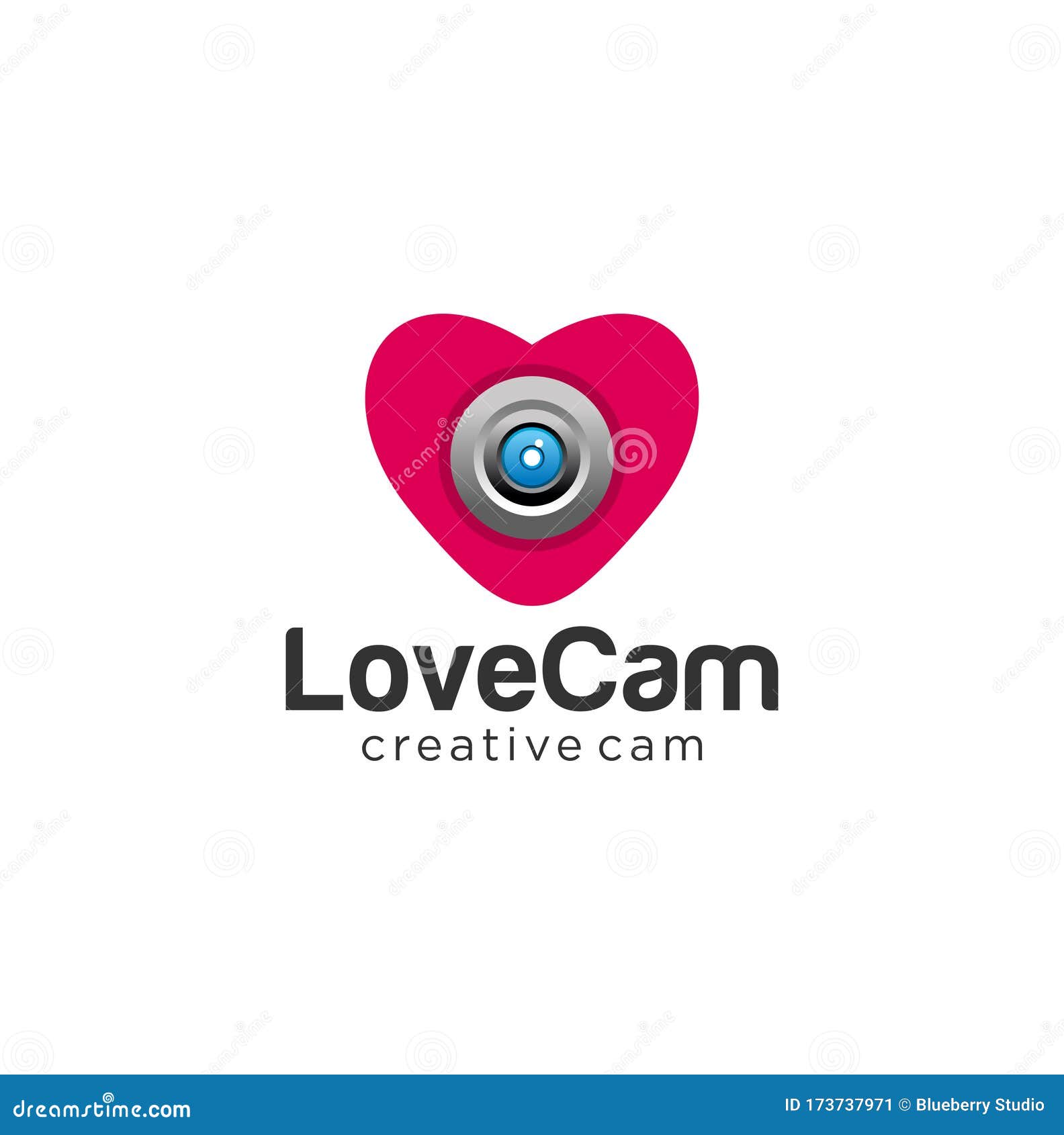 Heart Camera Outline Icon Cartoon Vector | CartoonDealer.com #115936197