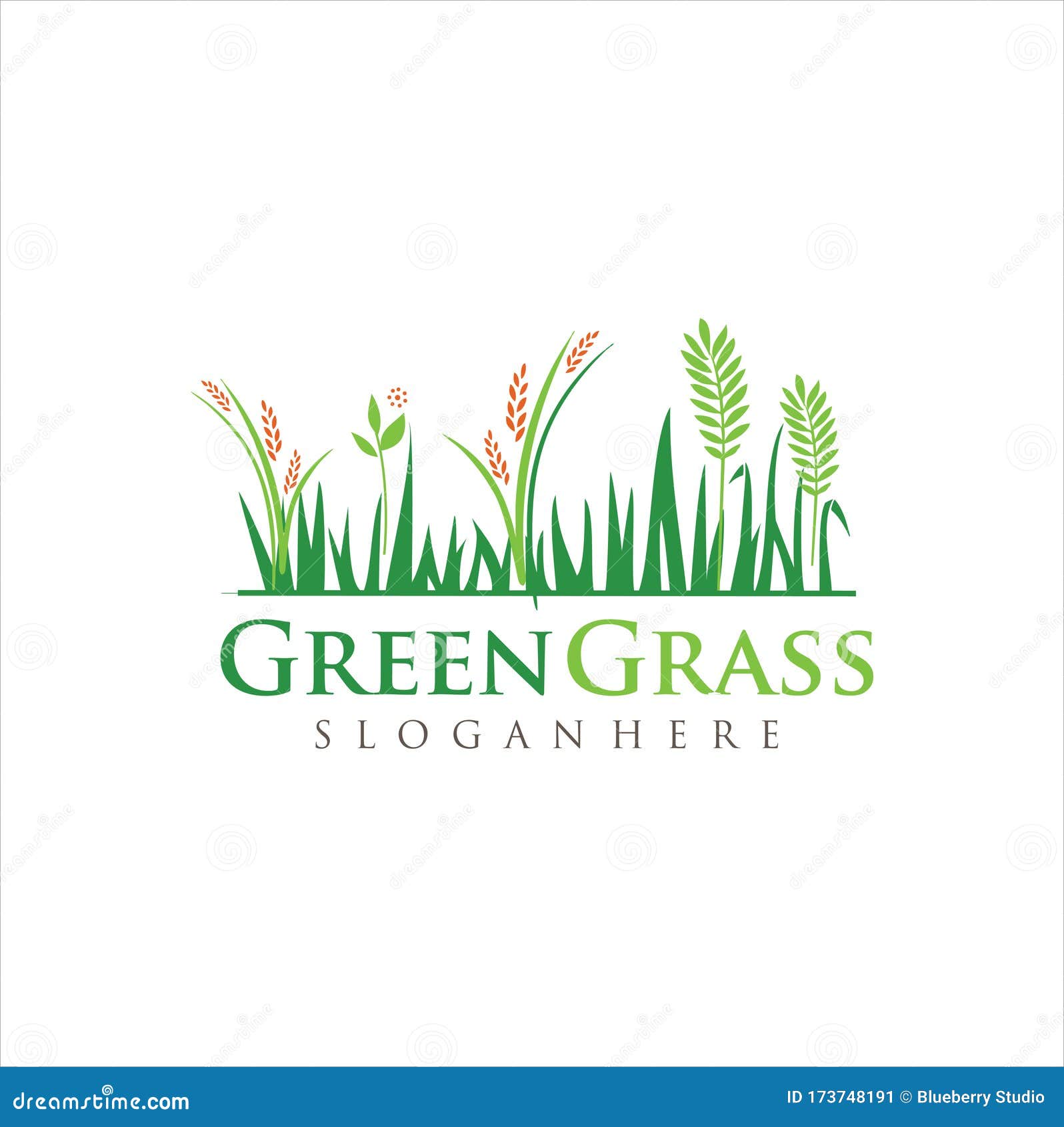 Lawn Care Logo . Turf Logo Template . Lawn Organic Nature Logo Design ...