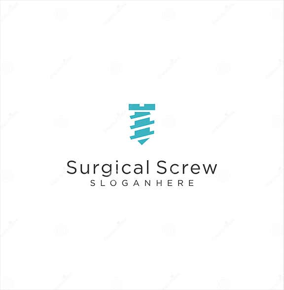 Surgical Logo Design Vector Stock . Medical Logo . Orthopedic Implants ...