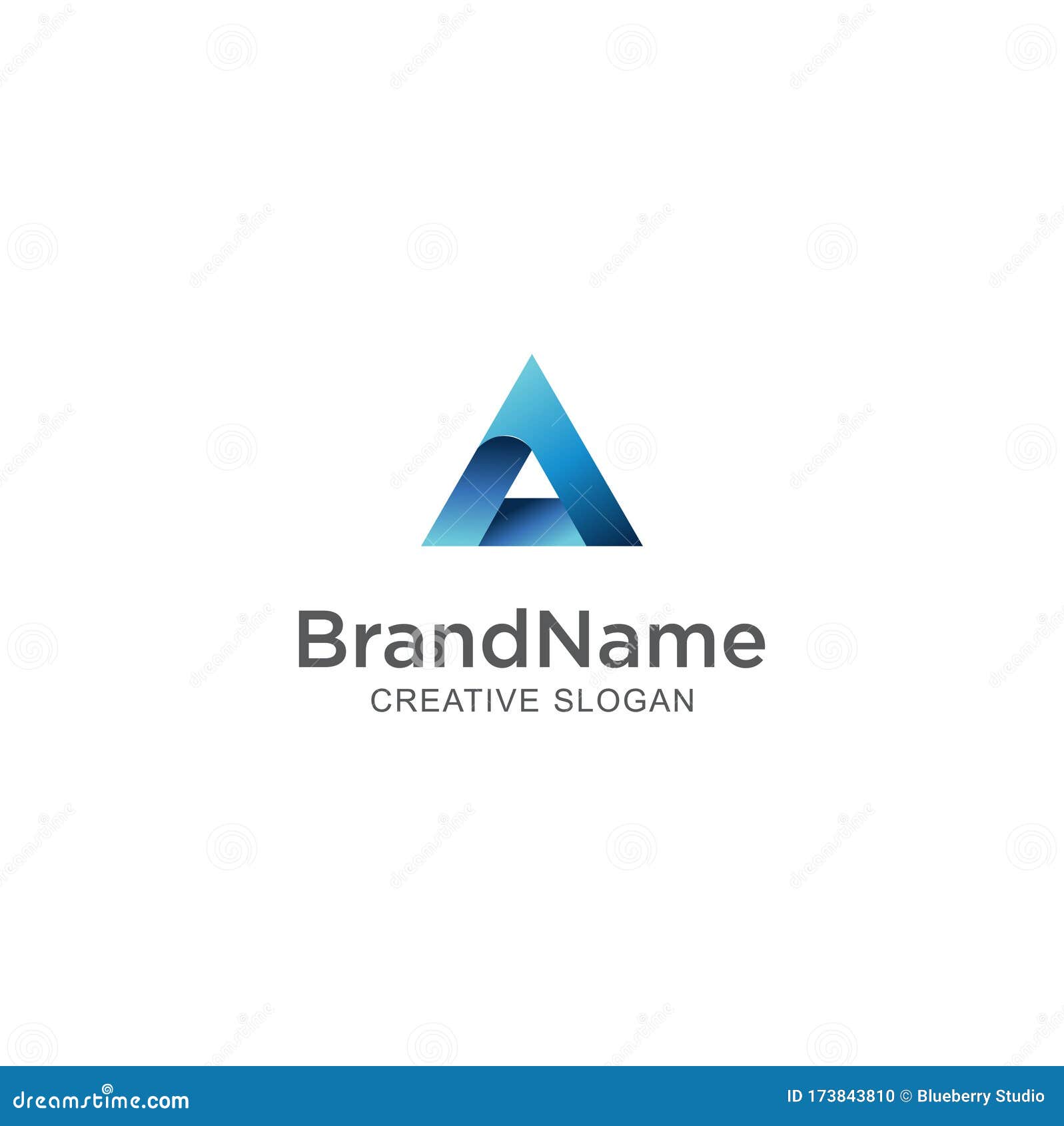 Tech Logo Design With Cyber Robot Cartoon Vector | CartoonDealer.com ...