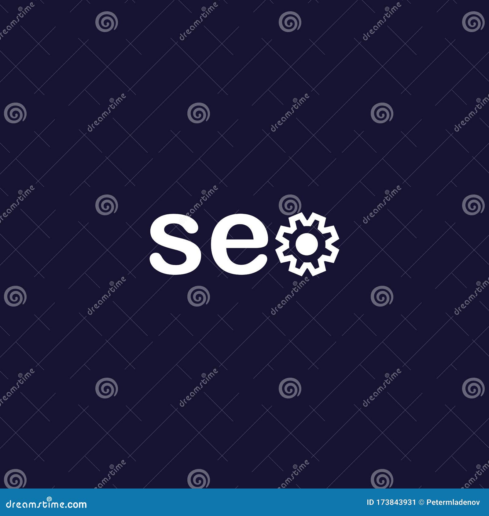 Seo vector icon sign logo. stock vector. Illustration of online - 173843931