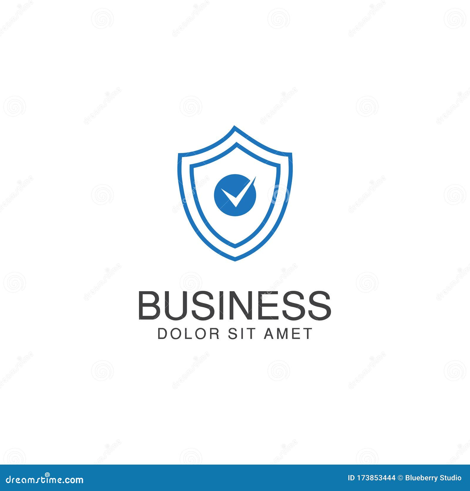 Secure Shield Check Logo Design Vector Stock . Security Check Logo ...