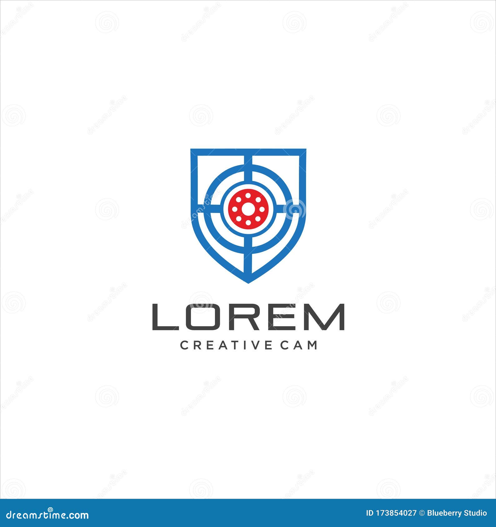 Shield Camera Logo Icon Design . Secure Cam Logo . Guard CCTV Logo ...