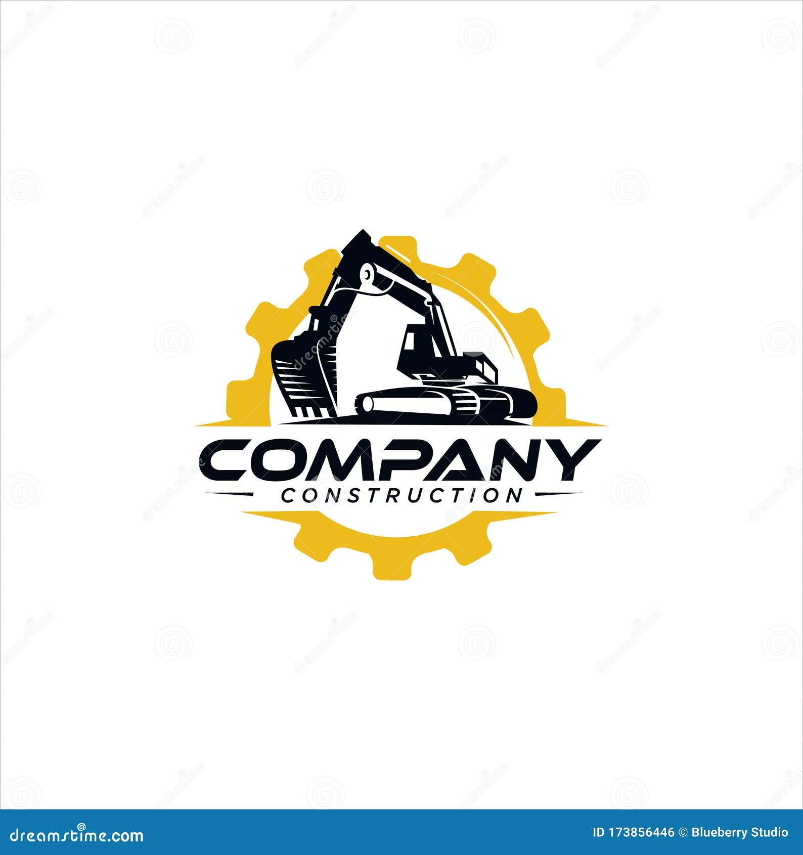 Heavy Equipment Logo Design Vector. Heavy Equipment Logo Template ...