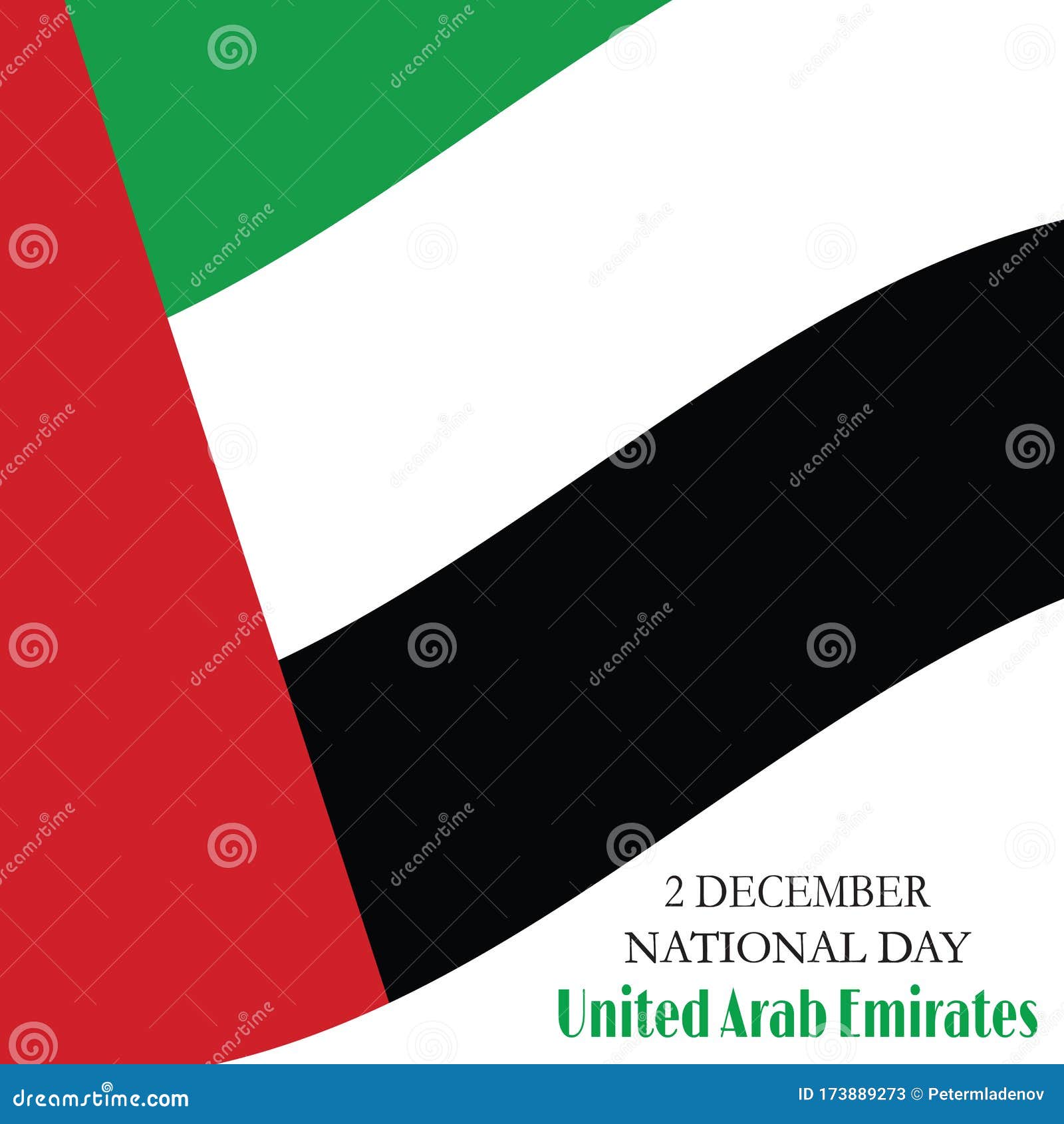 Happy United Arab Emirates National Day, 2 December - Vector ...