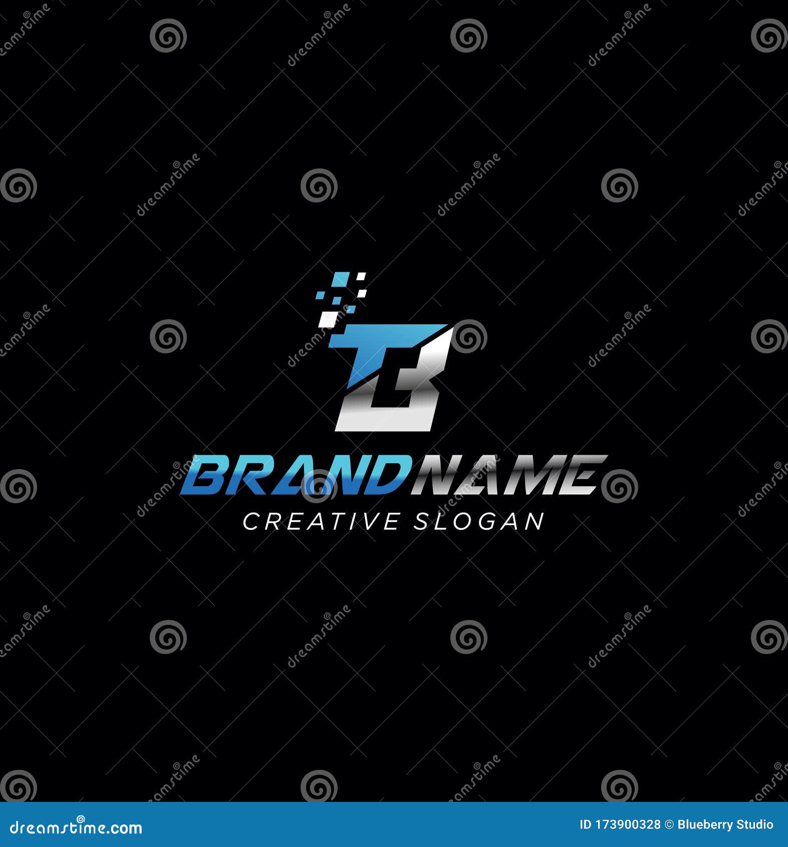 Letter TB B T Tech Logo Design Vector . Letter B T Digital Logo ...