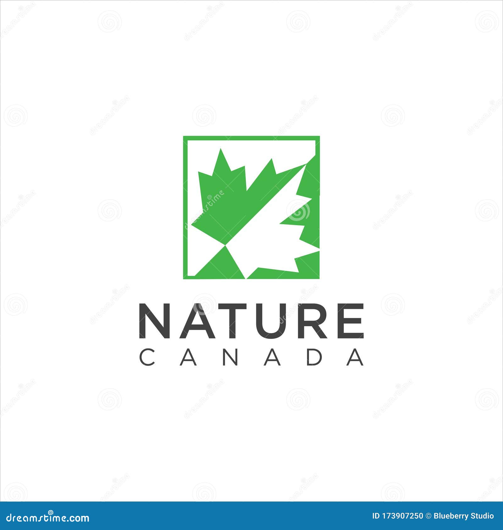 Maple Leaf Logo. Vector Leaves of Maple Trees, a Symbol of Canada ...