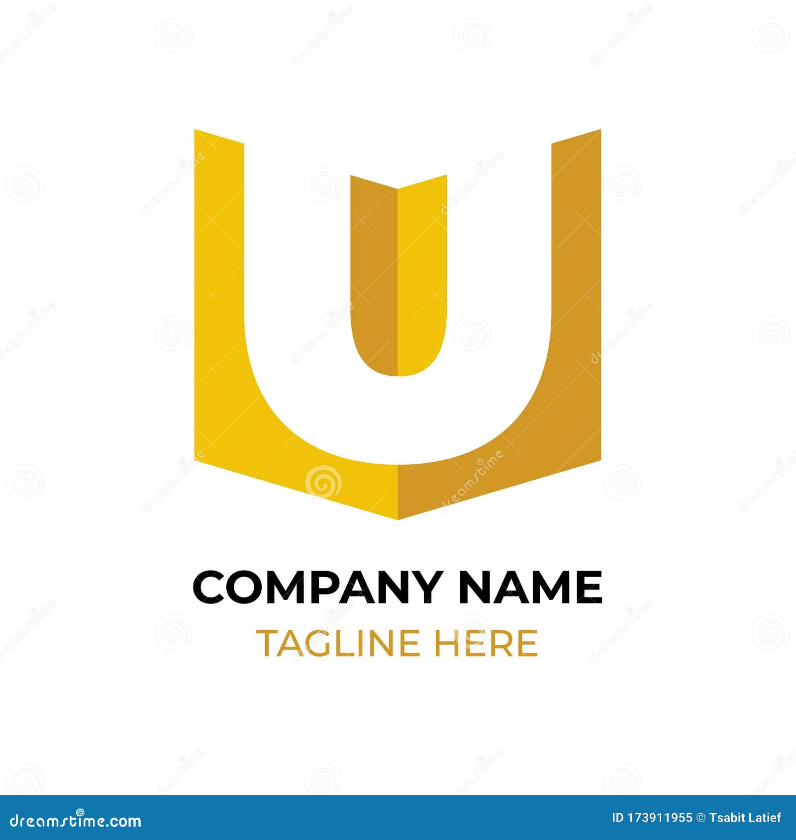 Letter U Design Vector for Business Company Logo Stock Vector ...