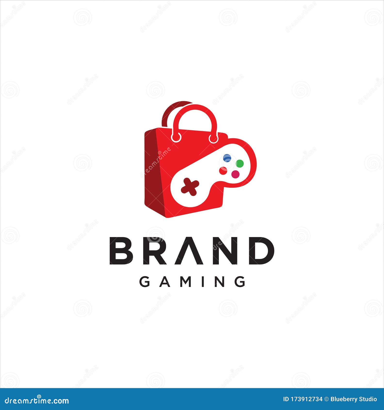 Gaming Store Logo .Game Shop Logo Template Design Vector . Gaming Party ...