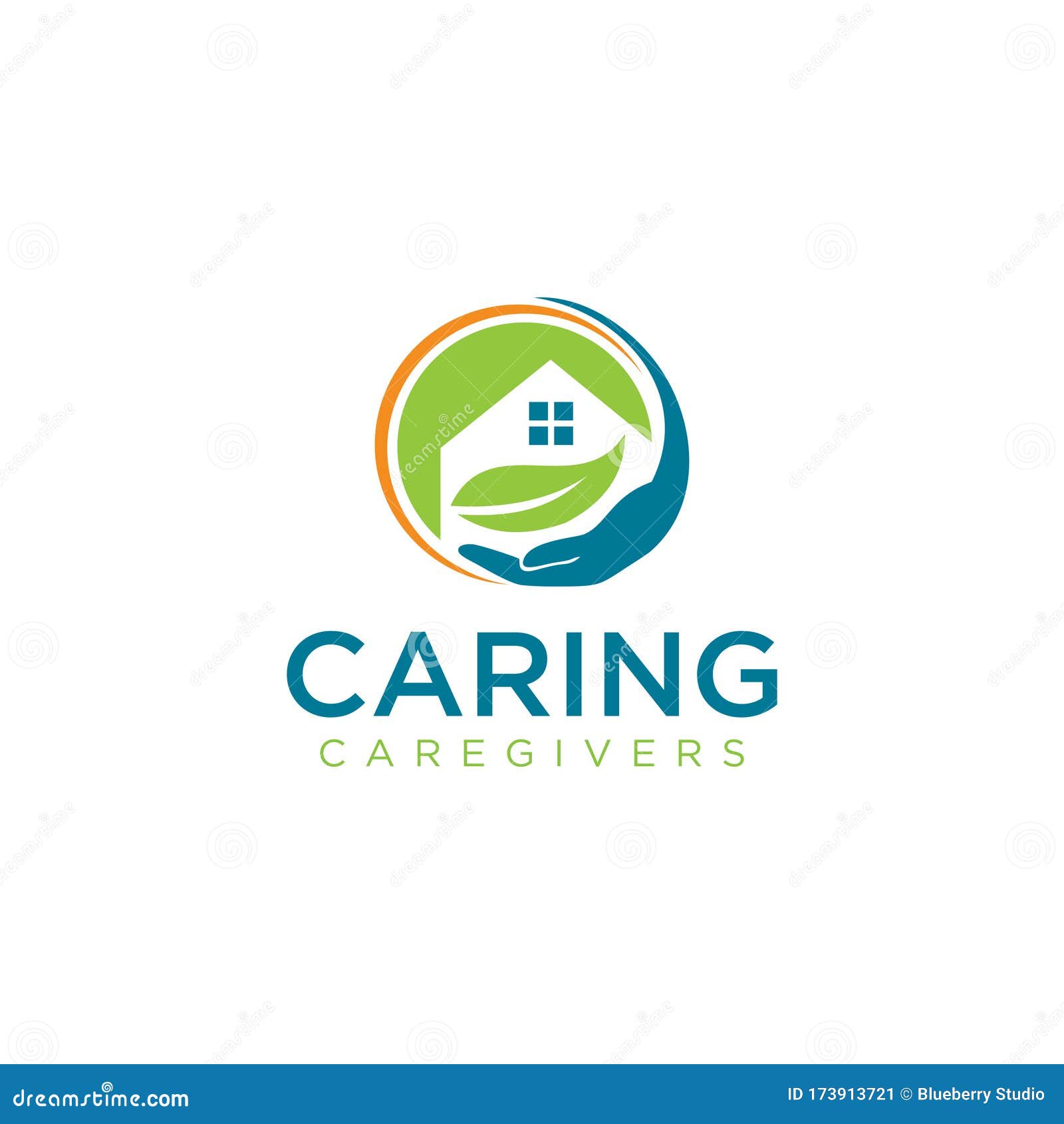Caring Logo Design Vector Stock Illustration . we Care Logo . Caring ...