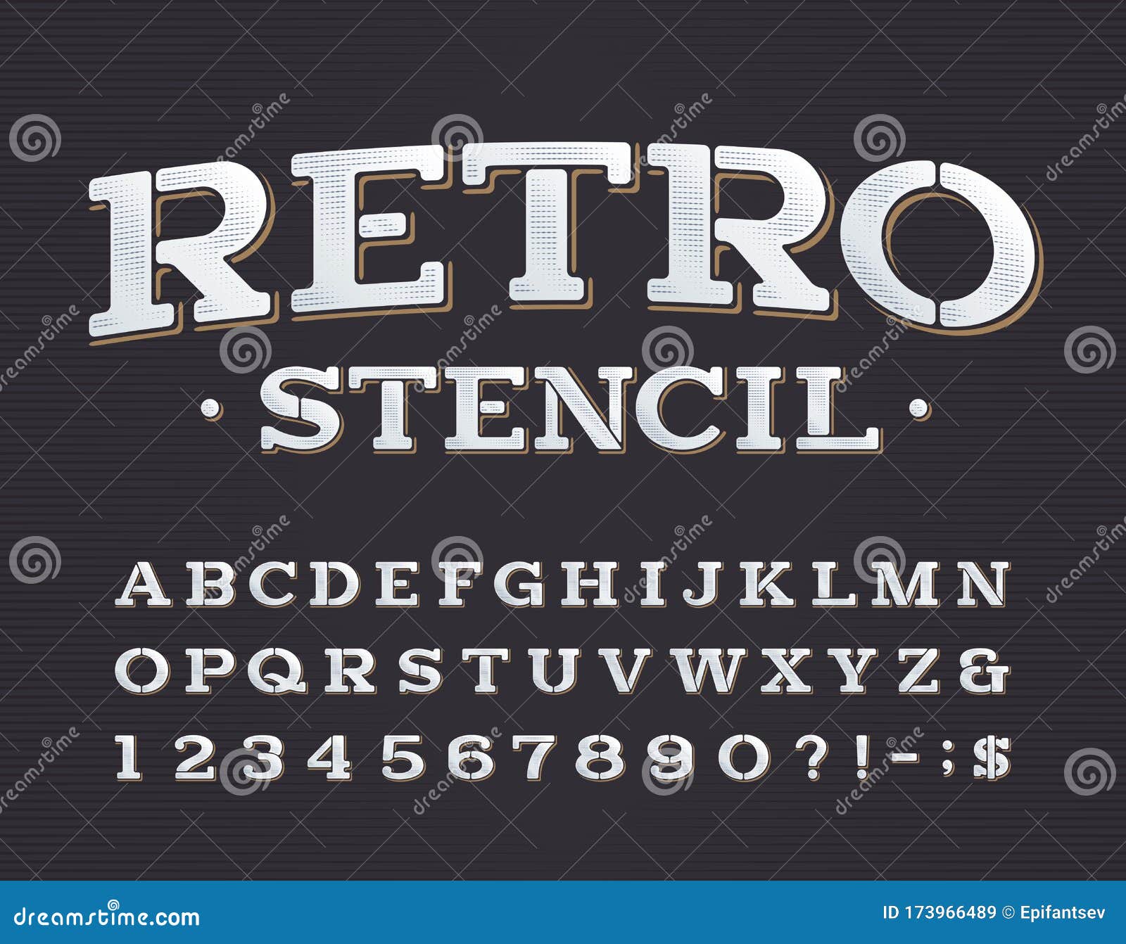 Messy Serif Alphabet Font. Handwritten Uppercase Letters, Numbers And ...