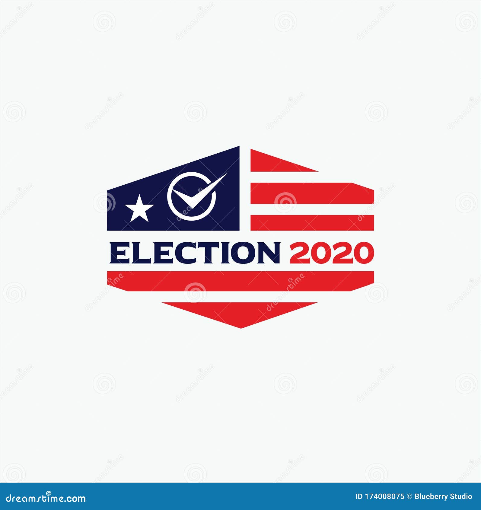2020 United States of America Presidential Election Logo. Election Day ...