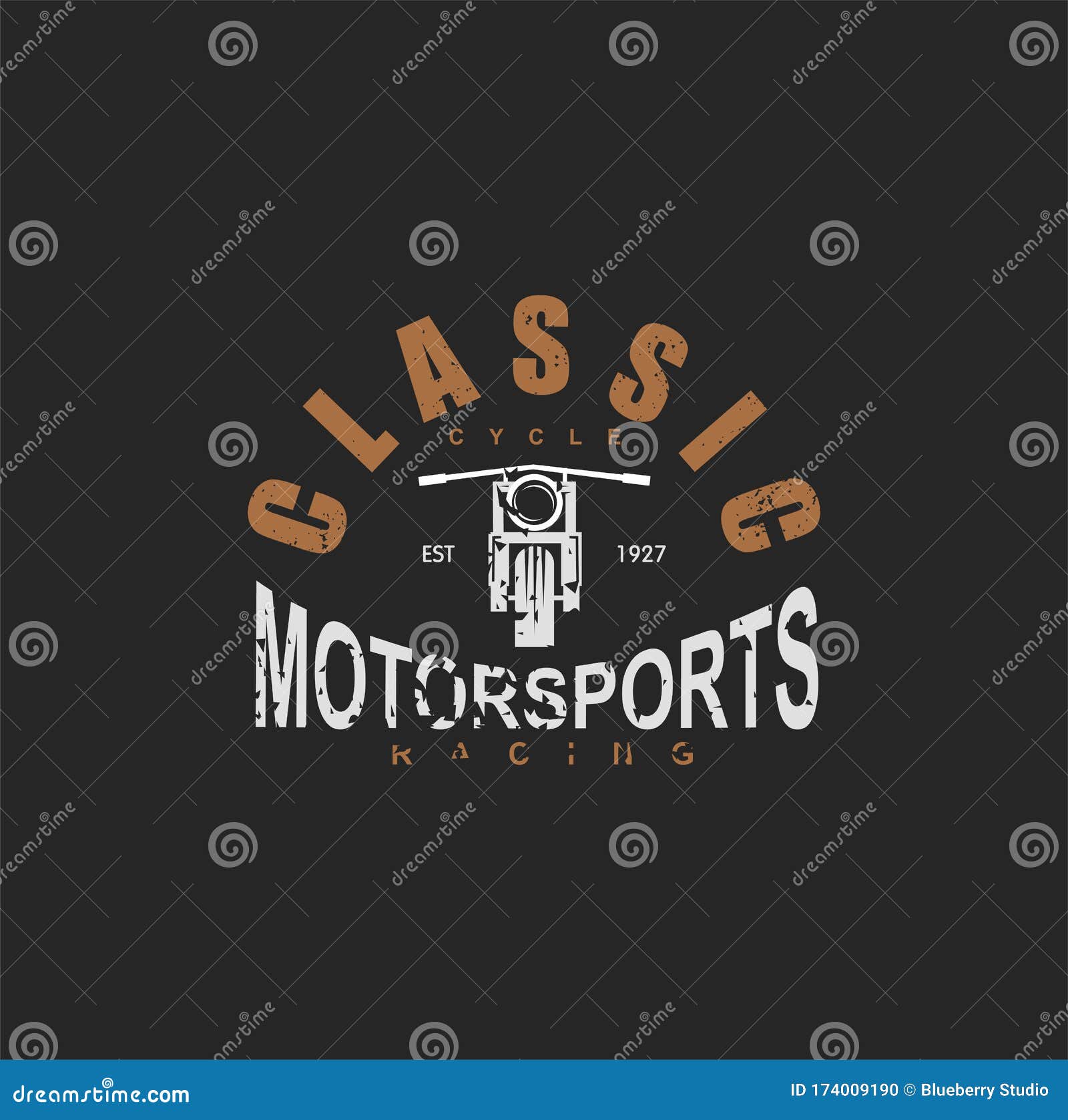 Motorsport Racing Logo Design Template Ideas Vector Illustration ...