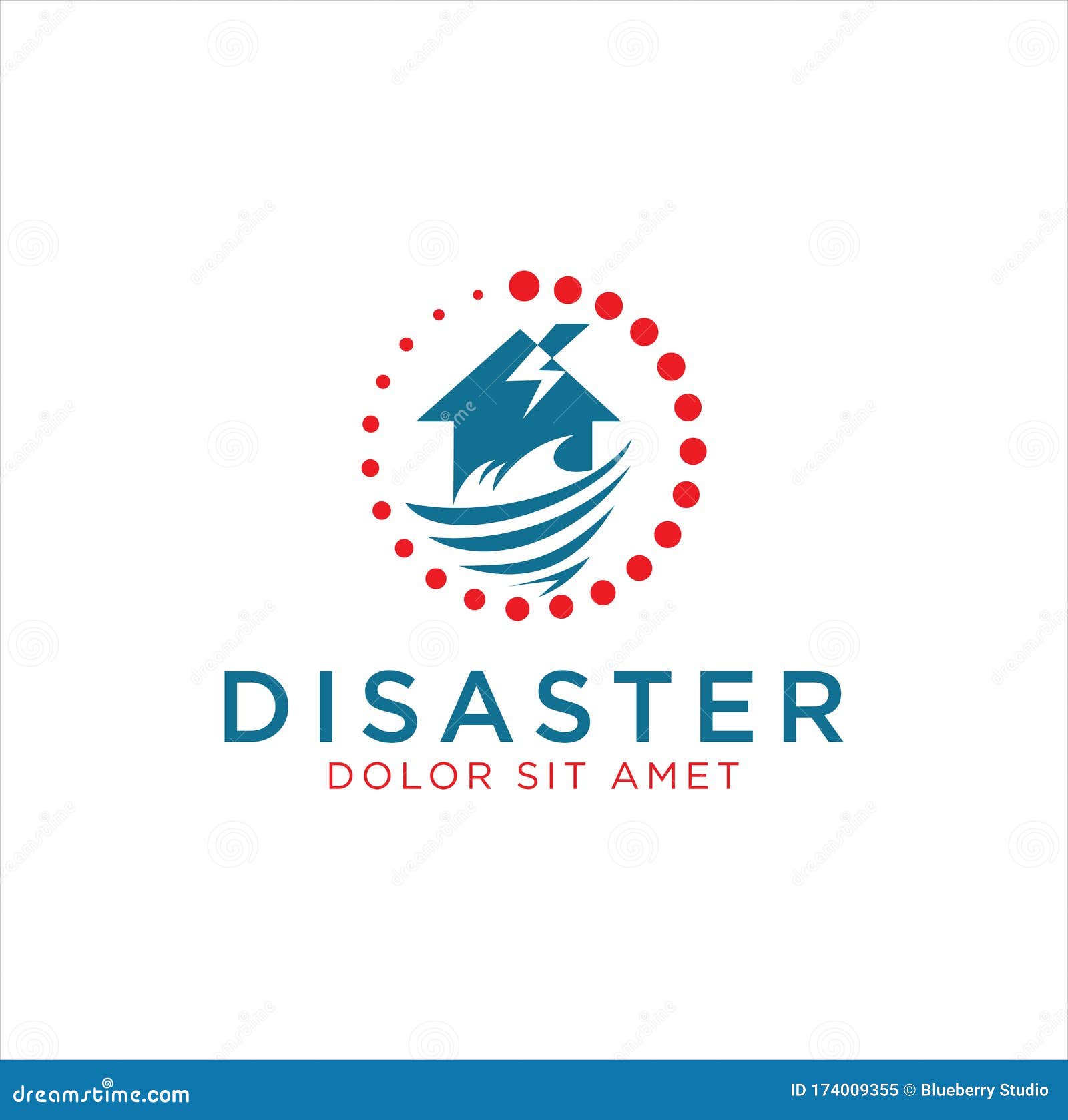 Logo For Home Improvement After A Disaster . Natural Disaster Logo ...