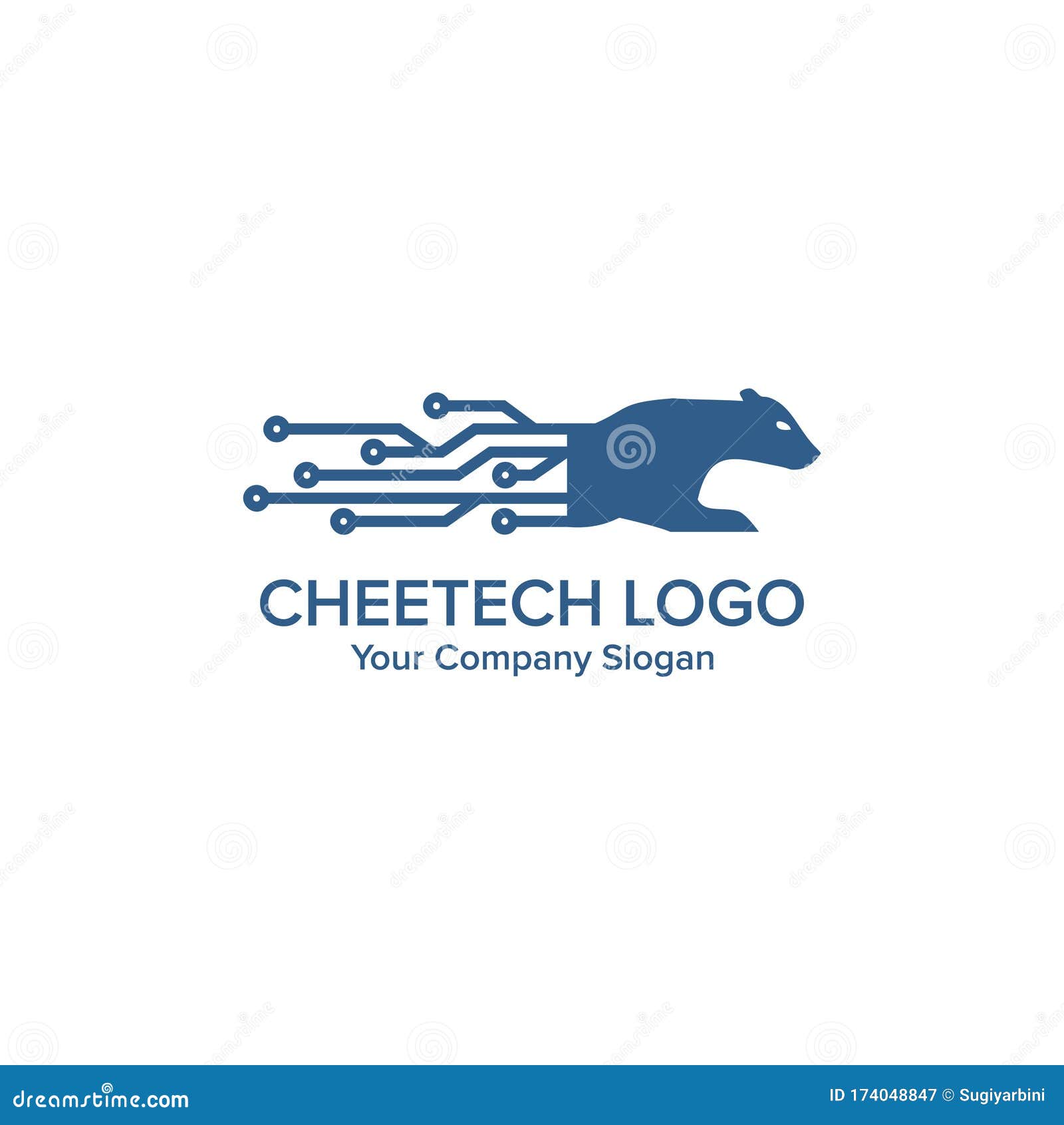 Cheetech logo vector stock vector. Illustration of digital - 174048847