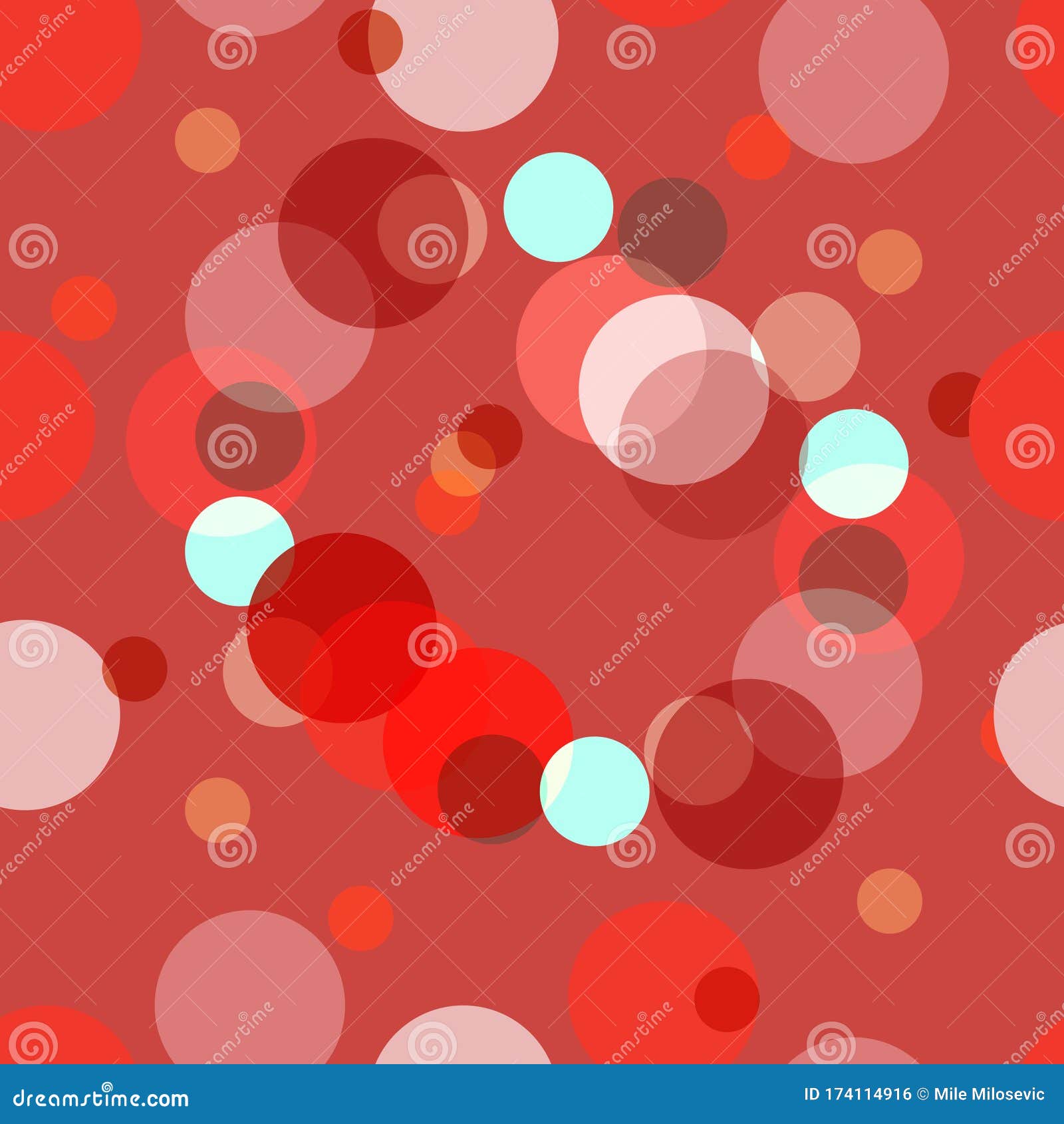 Abstract Circle Pattern Background, Vector Graphic Illustration Stock ...