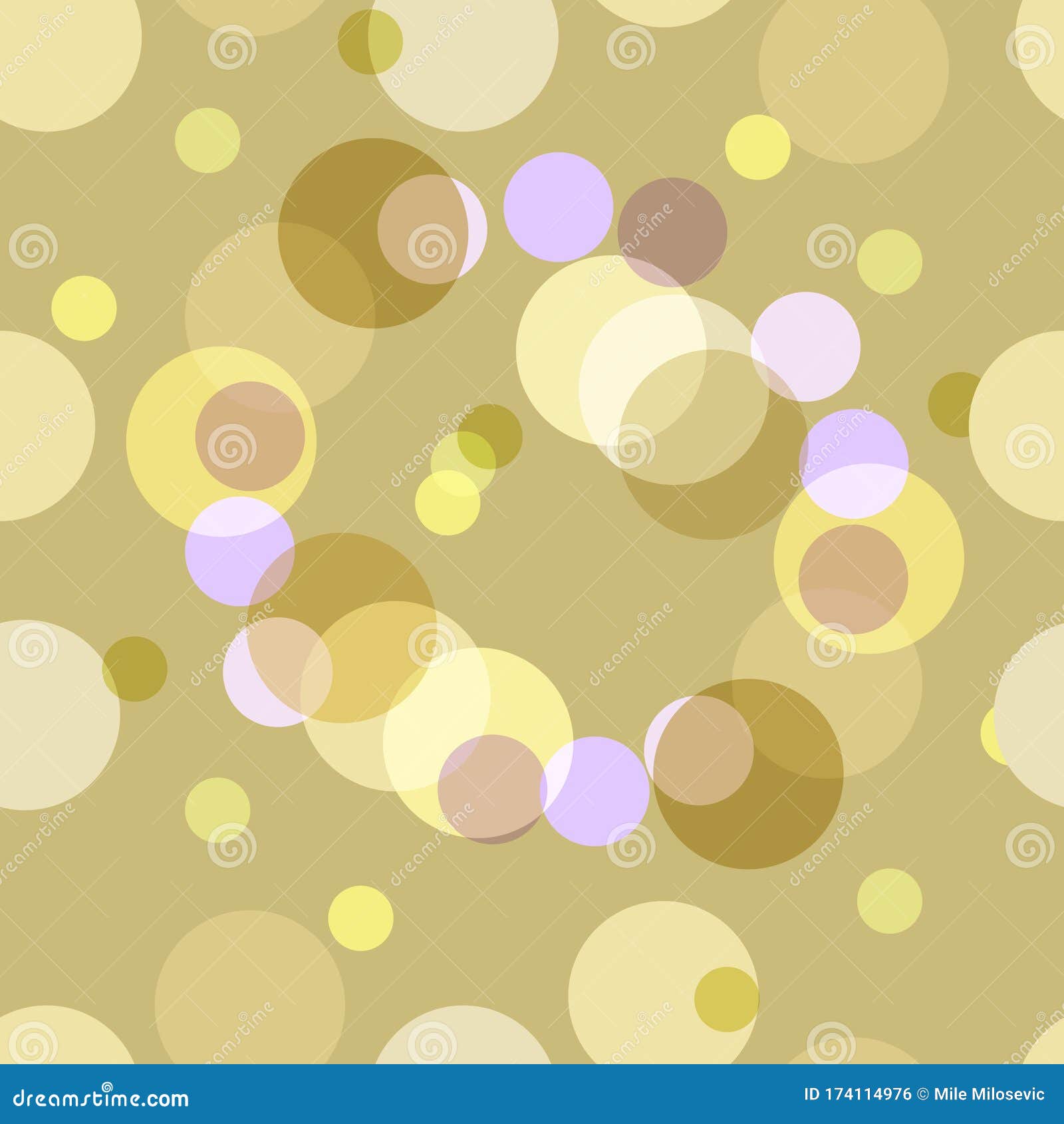 Abstract Circle Pattern Background, Vector Graphic Illustration Stock ...