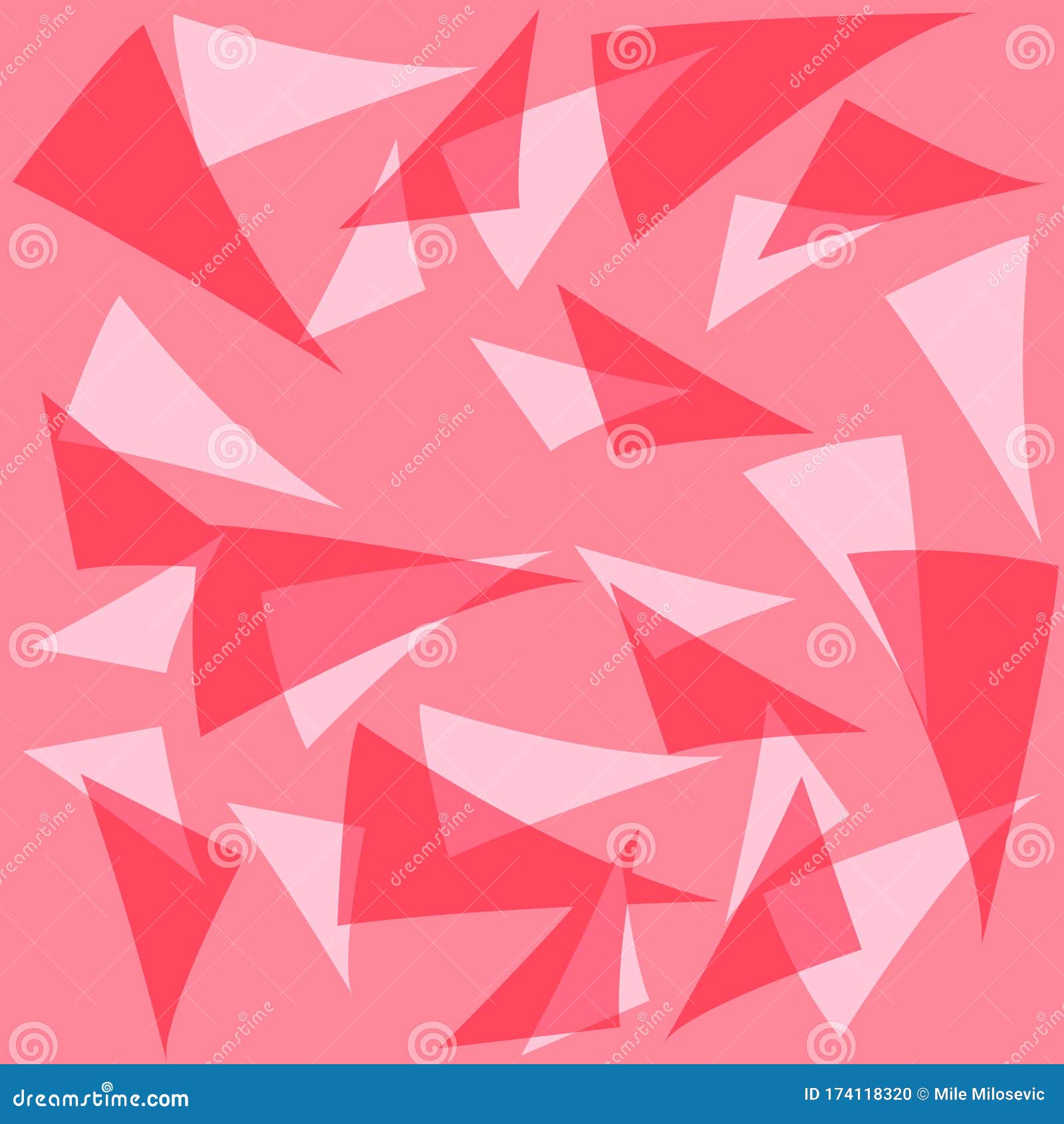 Abstract Triangle Pattern Background, Vector Graphic Illustration Stock ...