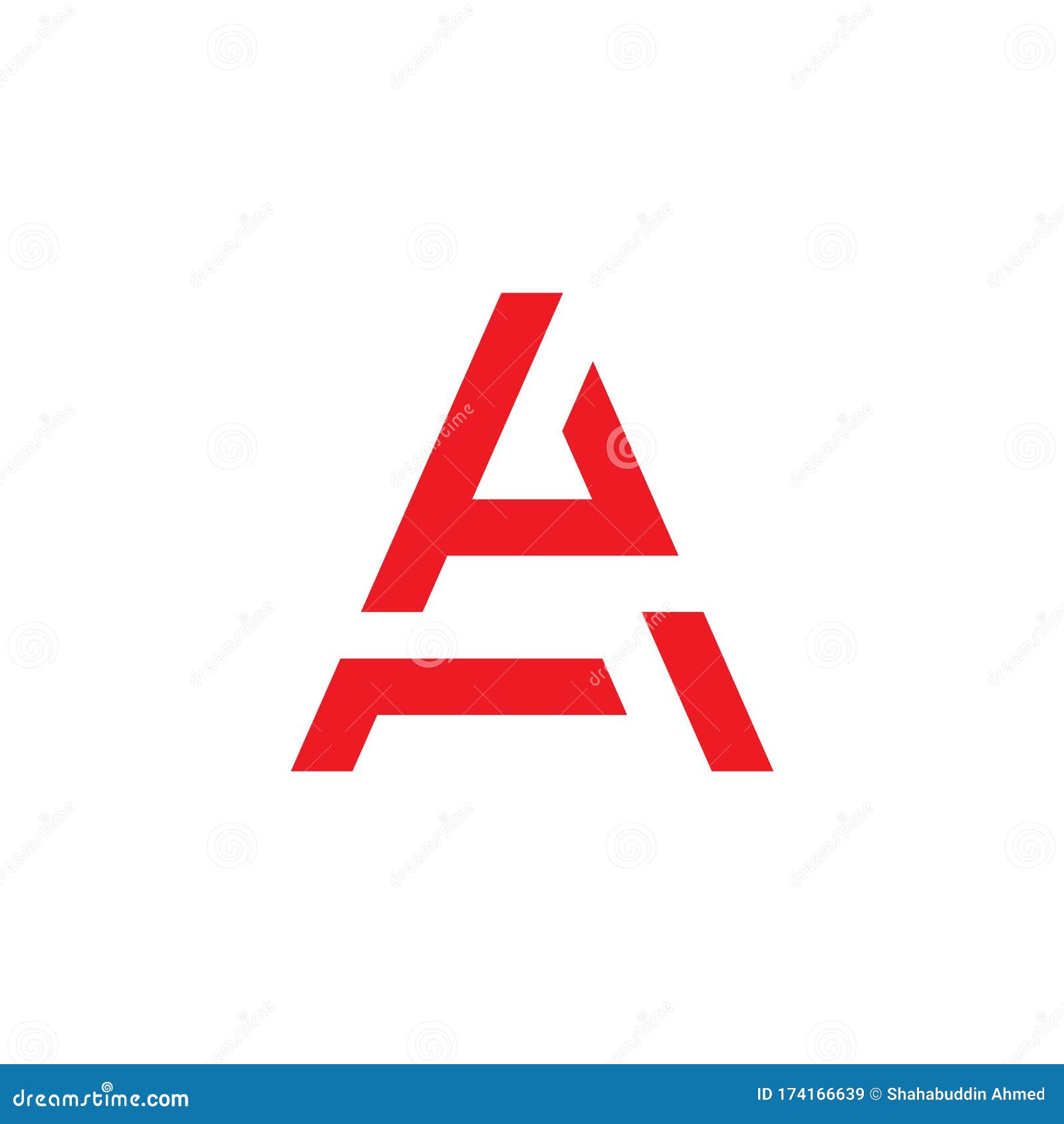 Letter a Best Logo Design. Letter a Line Logo, Icon Stock Vector ...